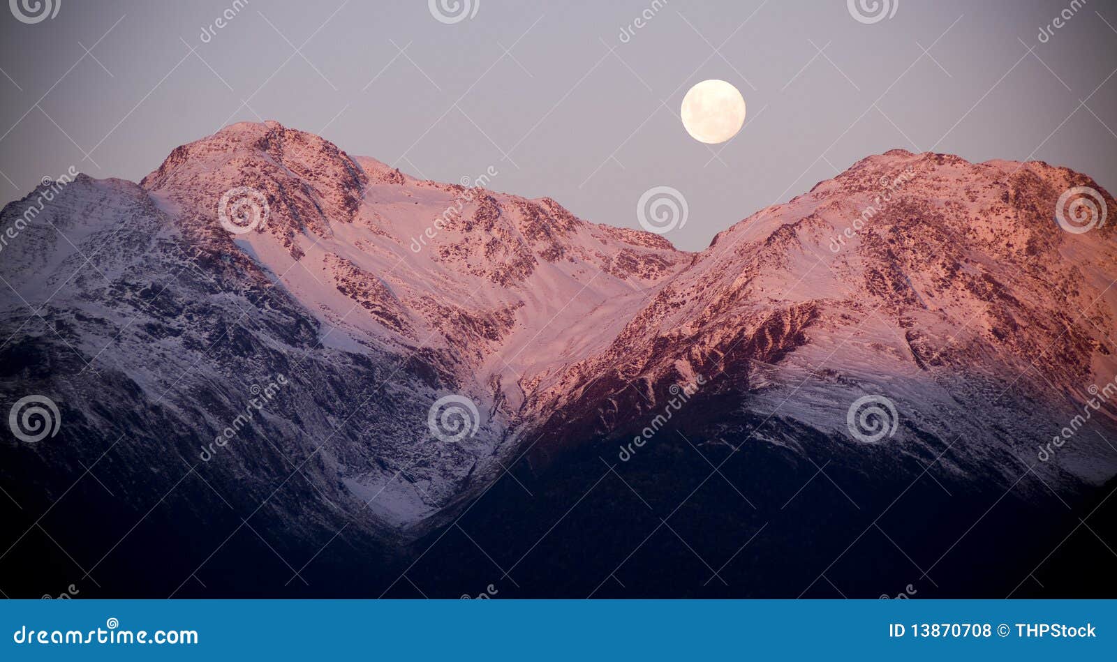 Moon Rise stock photo. Image of achieve, crest, activity - 13870708