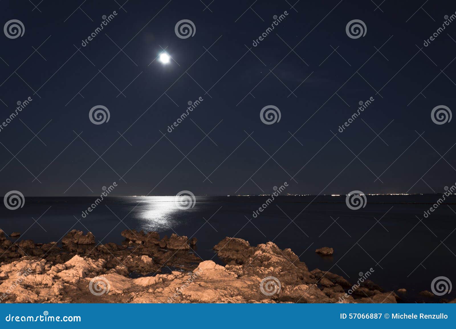 The moon the rocks stock image. Image of skies, cliffs - 57066887