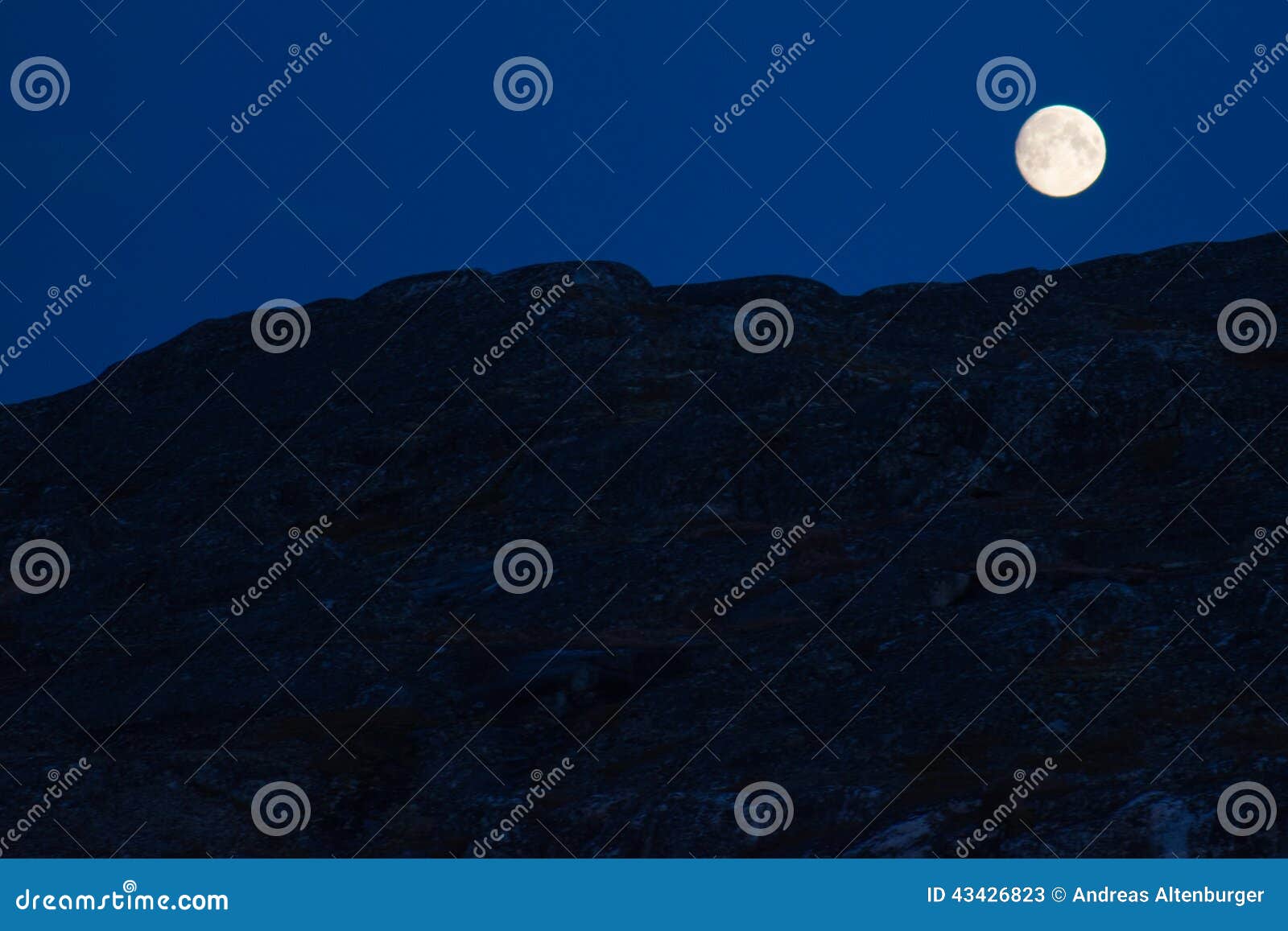 Moon and rocks stock image. Image of intense, clear, dramatic - 43426823