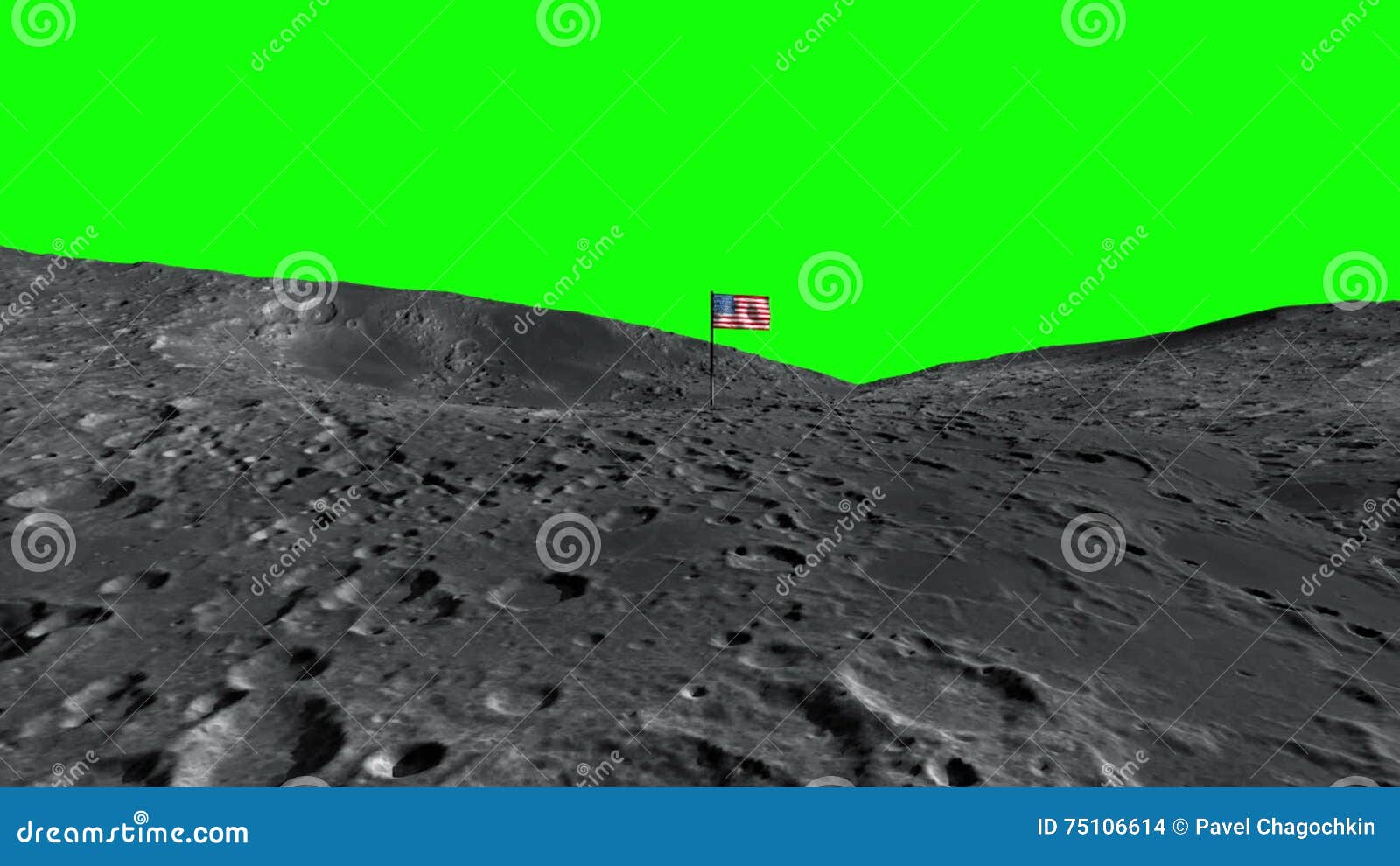 Moon Rover on the Moon. Space Expedition Stock Footage - Video of ...