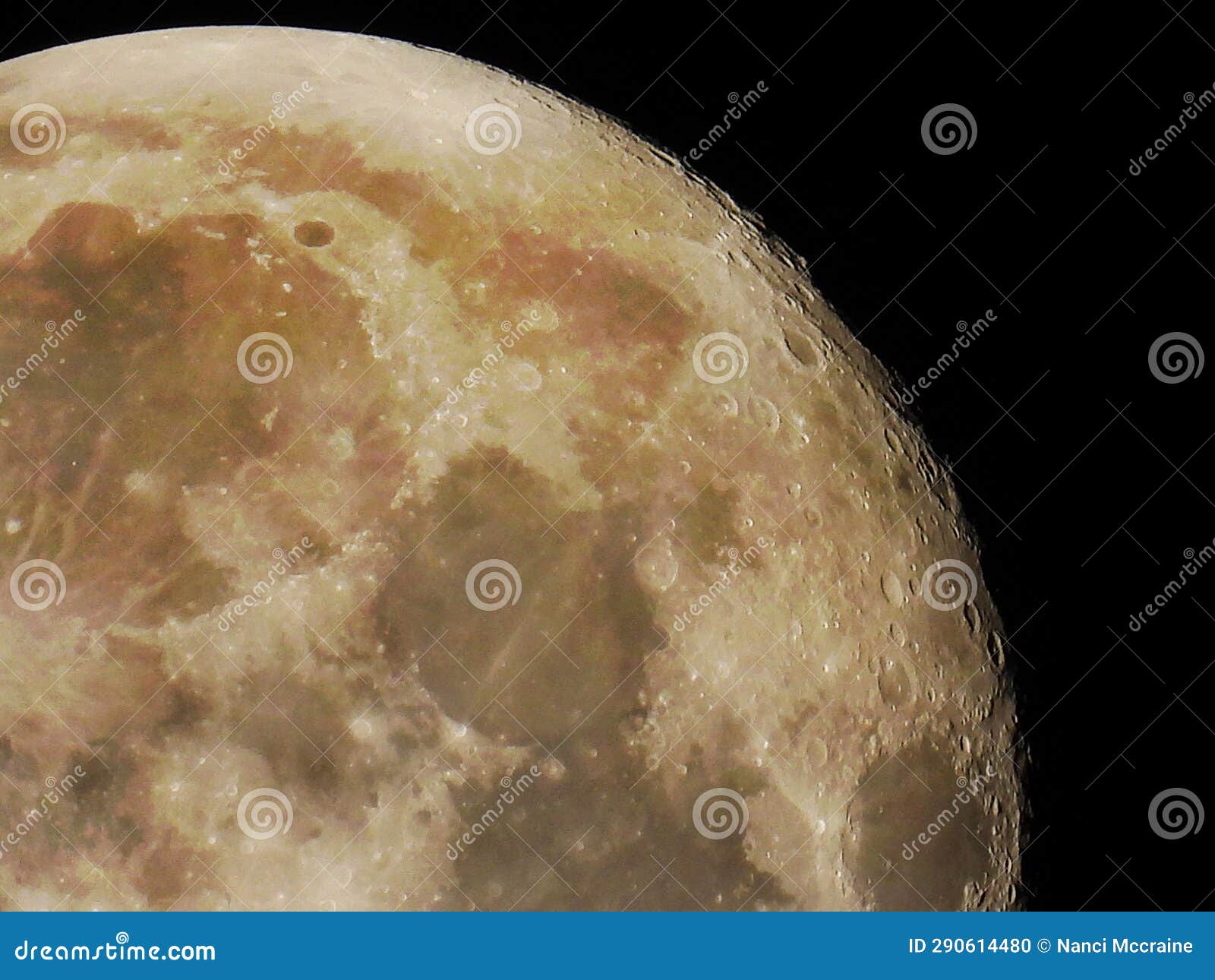 Moon Detail Showing Apennine Mountain Range Sept 2023 Stock Photo ...