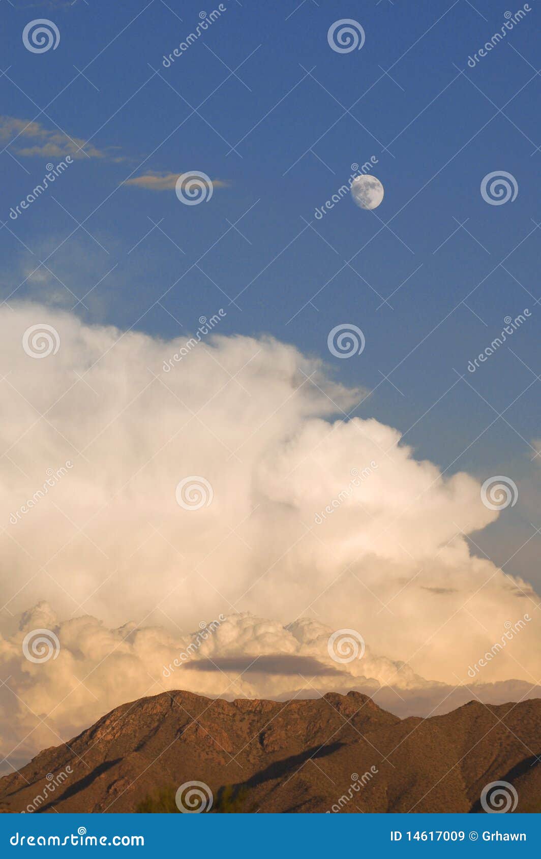 Moon Storm stock image. Image of storm, tucson, cloud - 14617009
