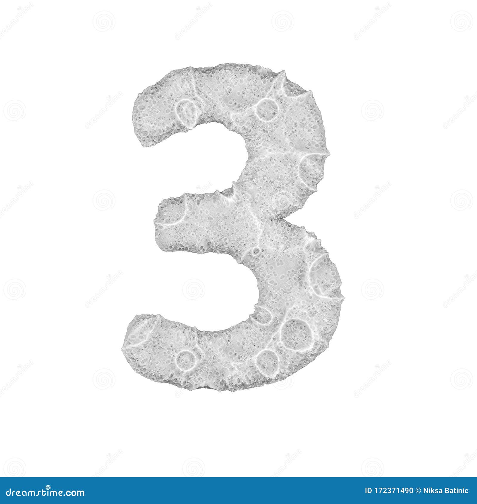 Stylized Number 4. Ornament And Crown Monogram Template For Business ...