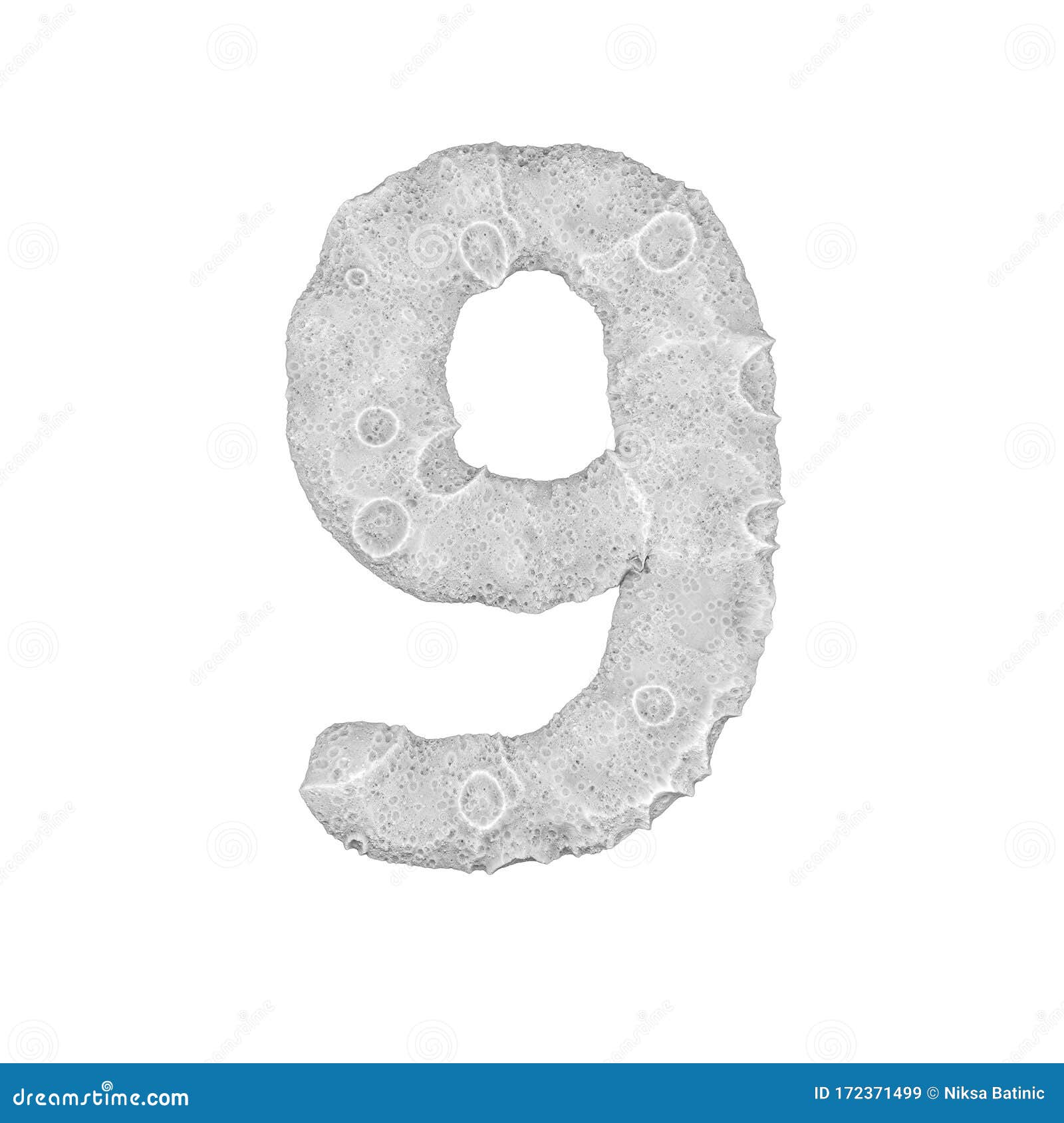 Stylized Number 4. Ornament And Crown Monogram Template For Business ...