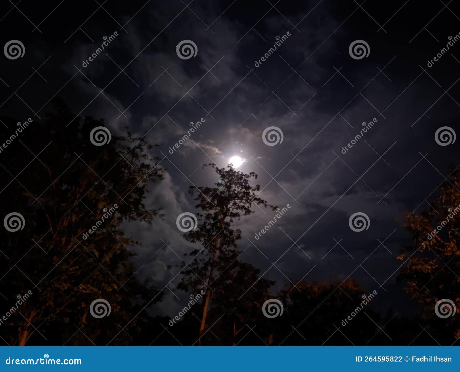 The Moon on this Sunny Day. Beautiful Night Stock Photo - Image of moon ...