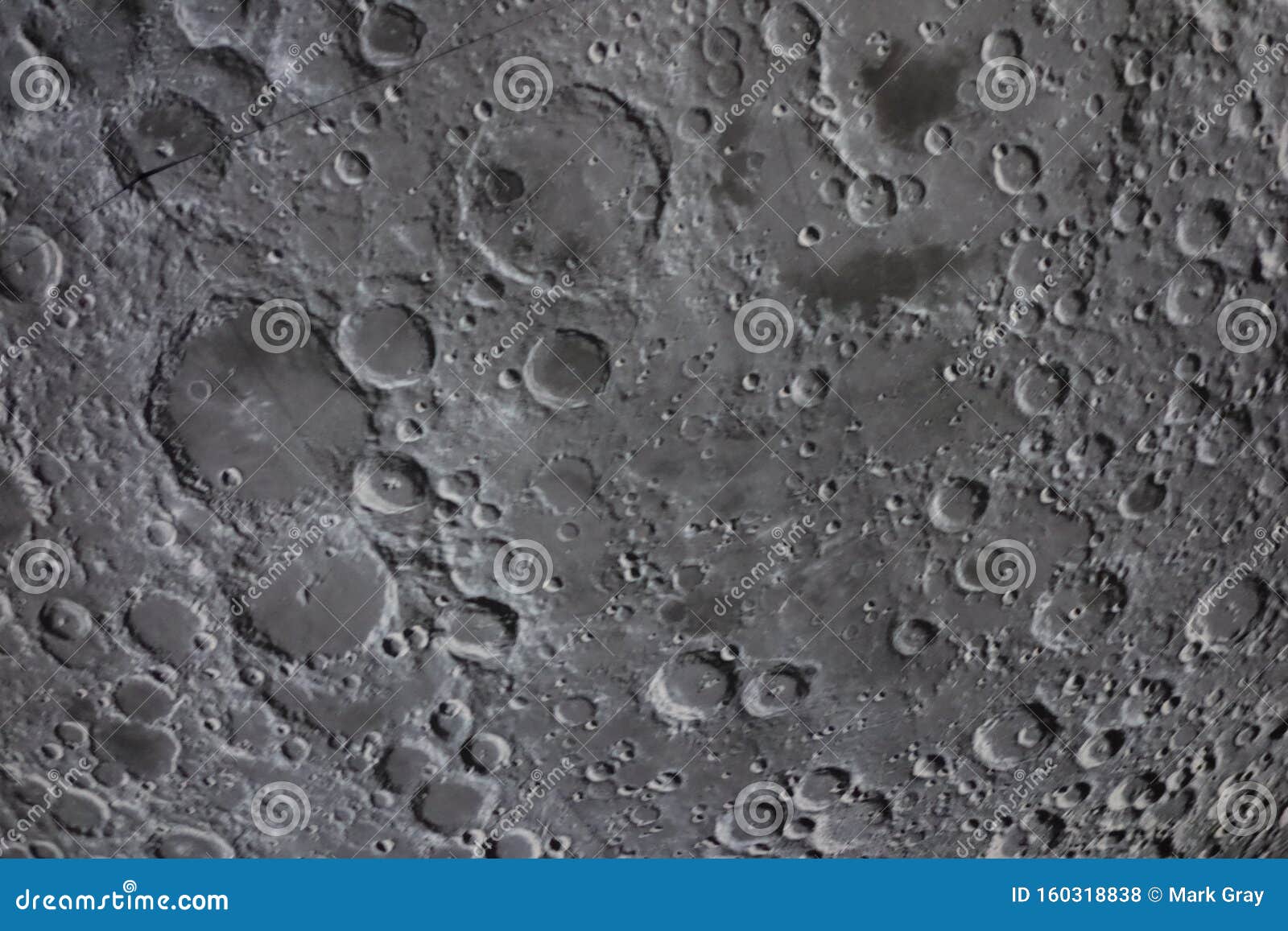 The Moon Surface stock photo. Image of space, craters - 160318838