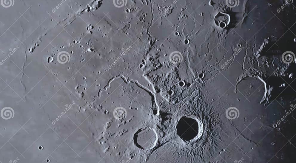 Moon Surface Rocks Planets Cosmos Space Stock Image - Image of cosmos ...