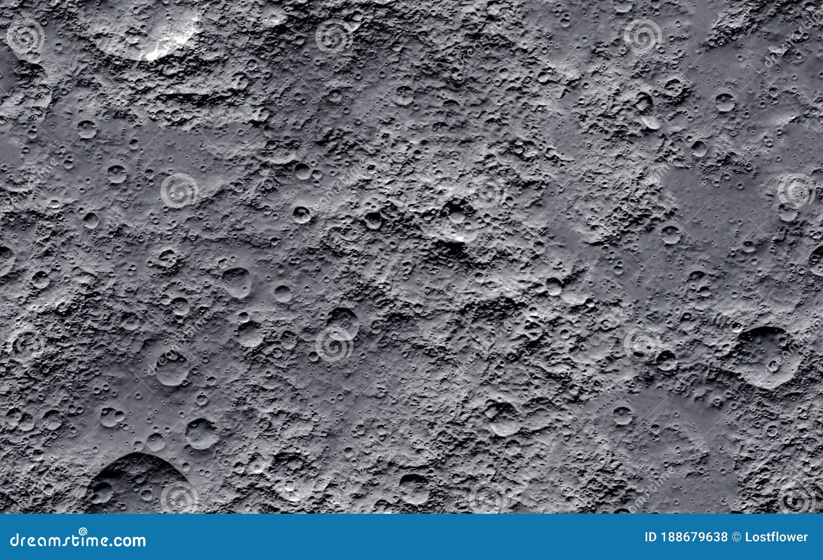 Moon Surface. Seamless Texture Background. Stock Photo - Image of ...