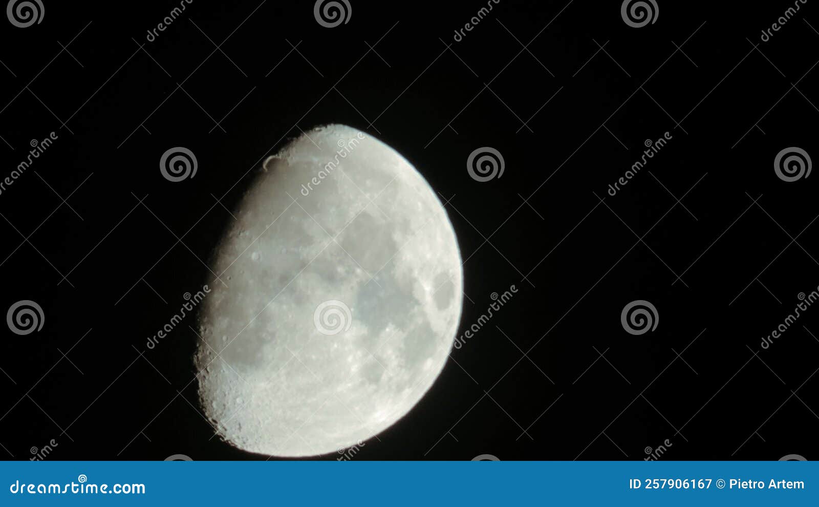 Moon Time Lapse As Seen in the Night Sky Stock Video - Video of ...