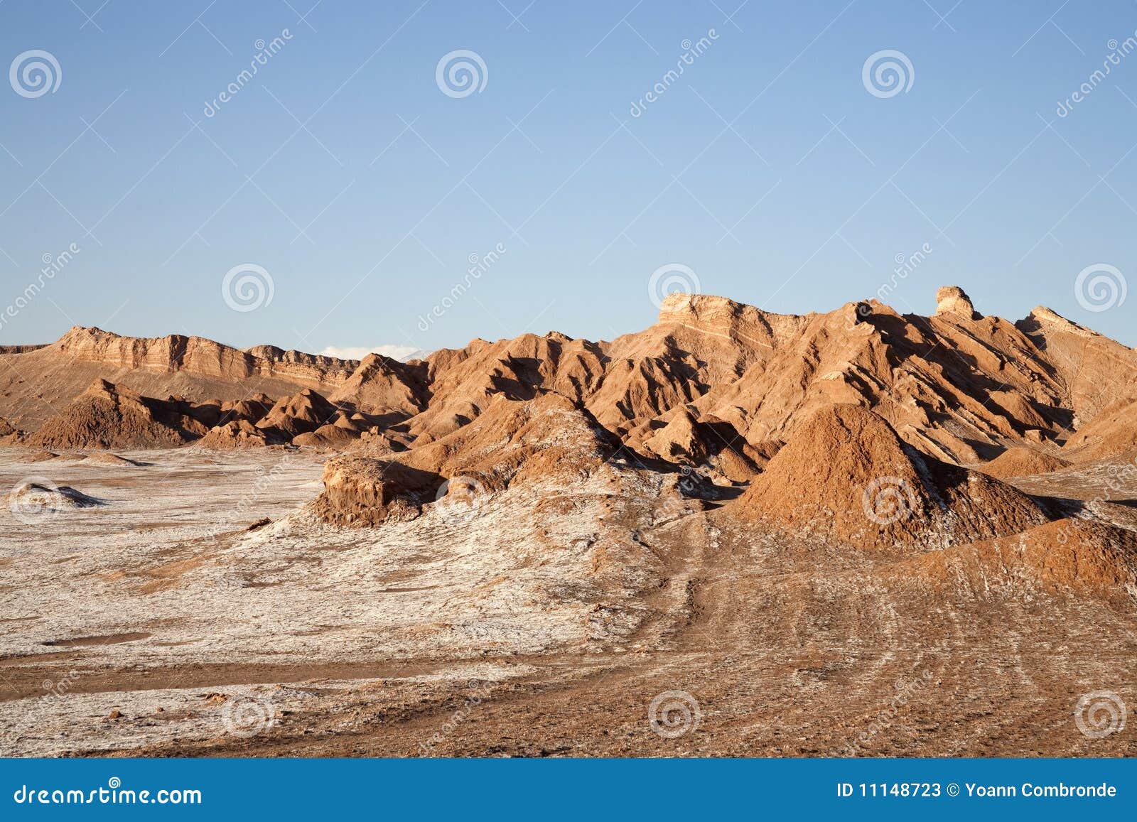 Moon Valley stock image. Image of landscape, rock, chile - 11148723