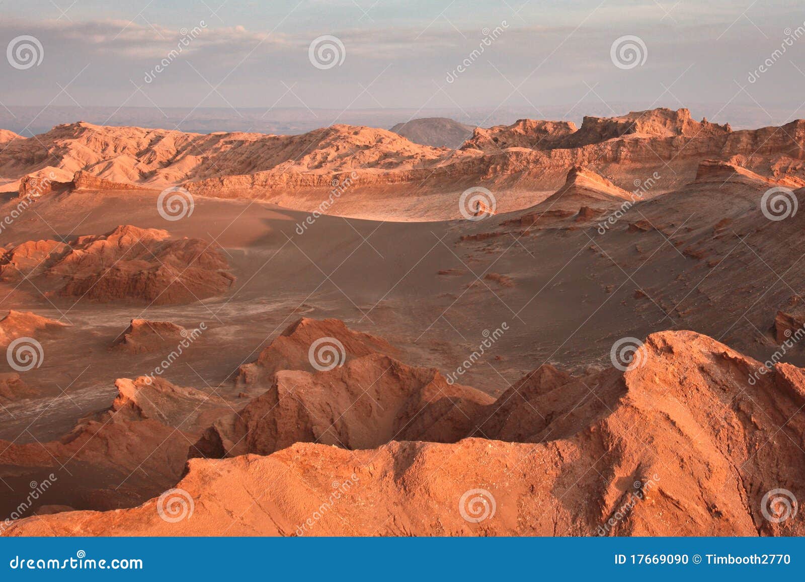 Moon Valley stock photo. Image of pedro, moon, chilean - 17669090