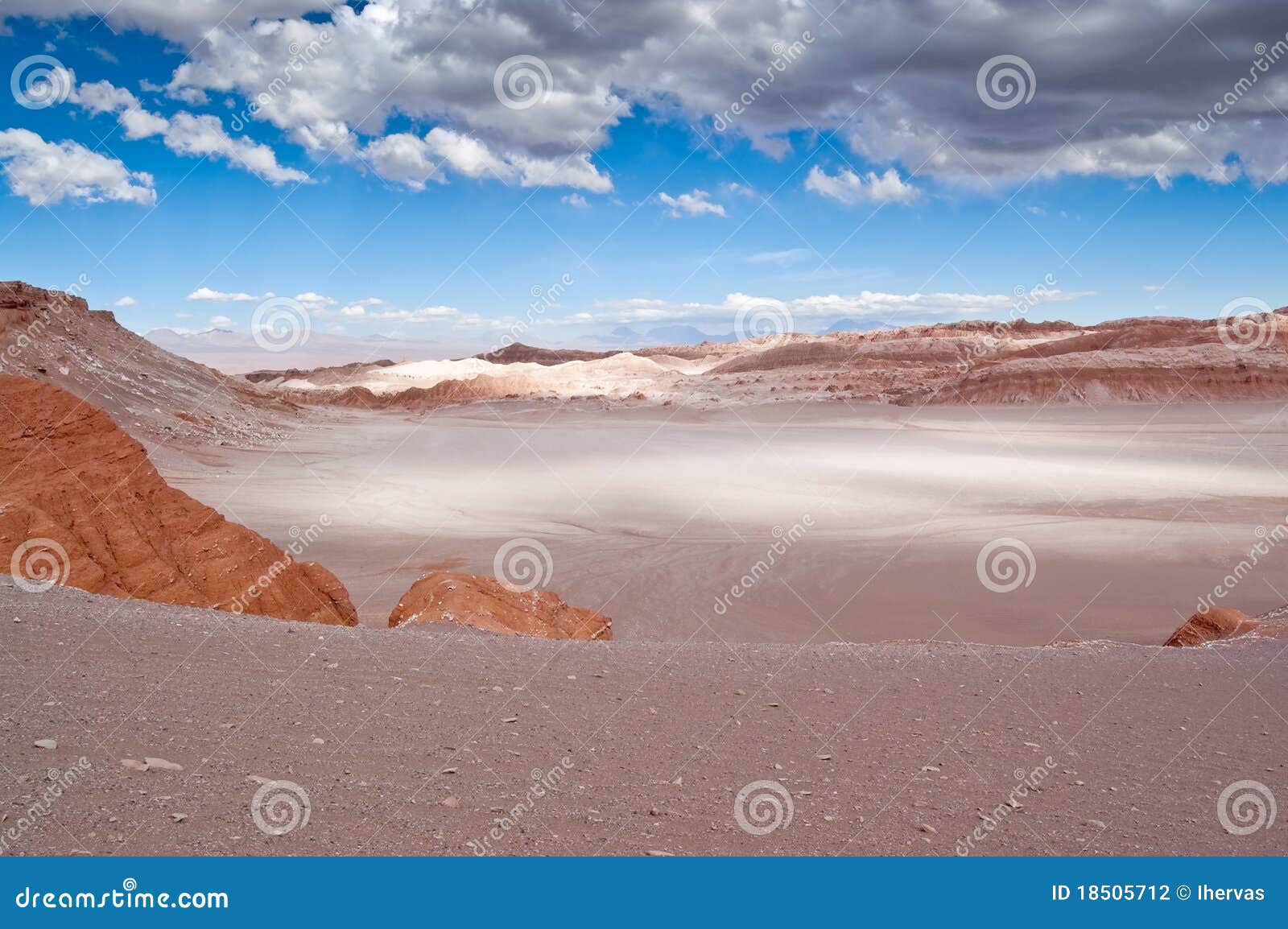 Moon Valley (Chile) stock photo. Image of sand, mountain - 18505712