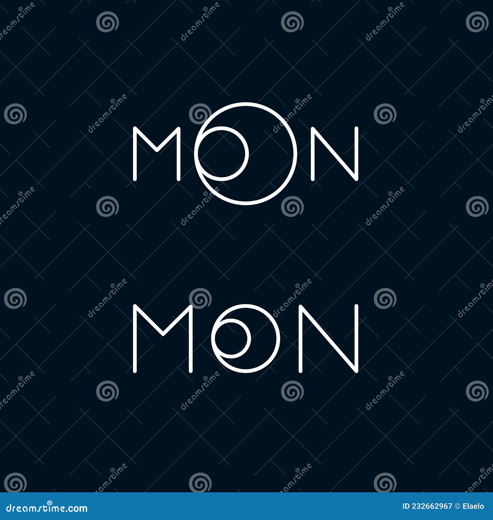 AMoon Vector Icon Design Illustration Stock Vector - Illustration of ...