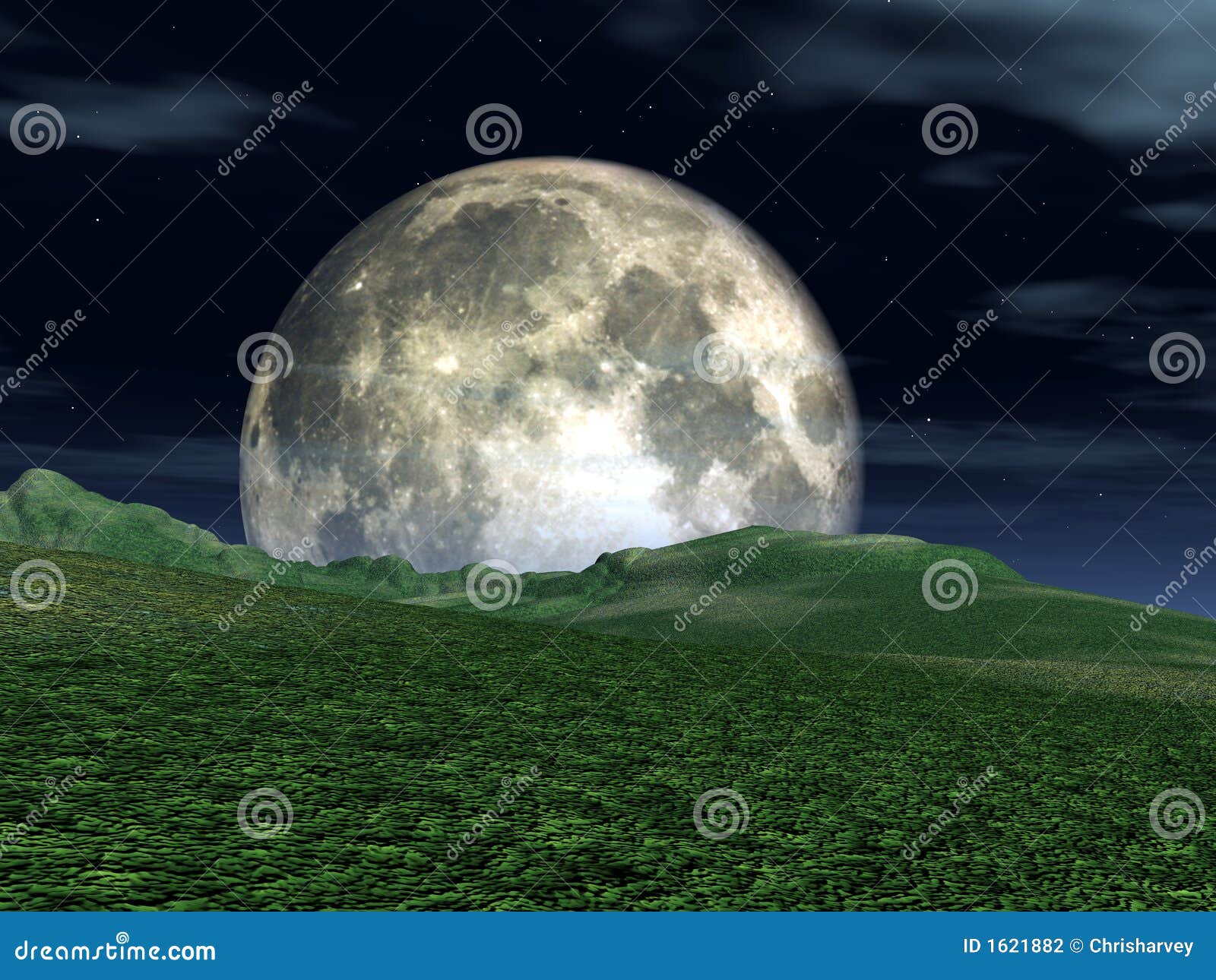 Moon View stock illustration. Illustration of orbiting - 1621882