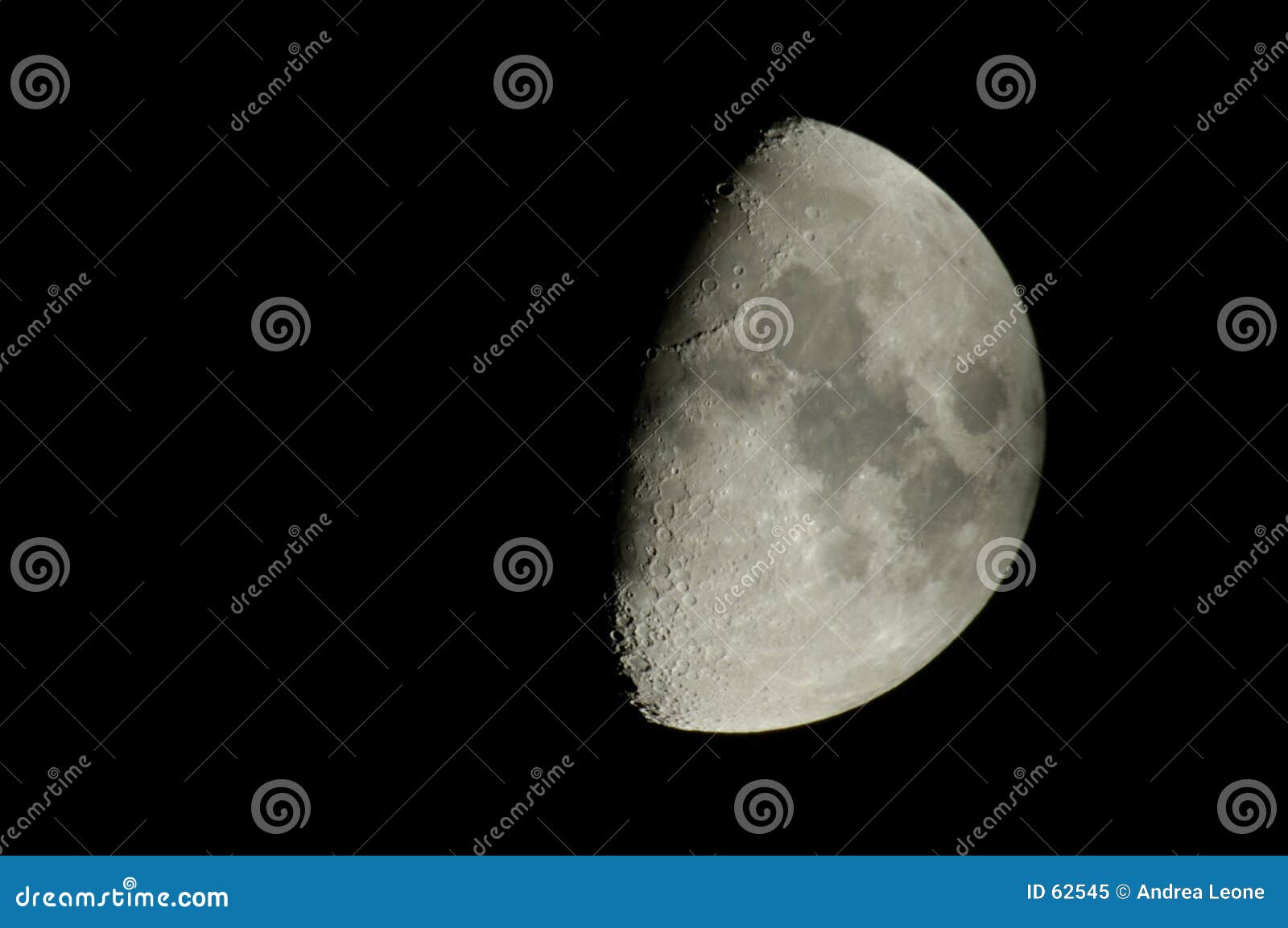 Moon view stock image. Image of planet, light, telescope - 62545