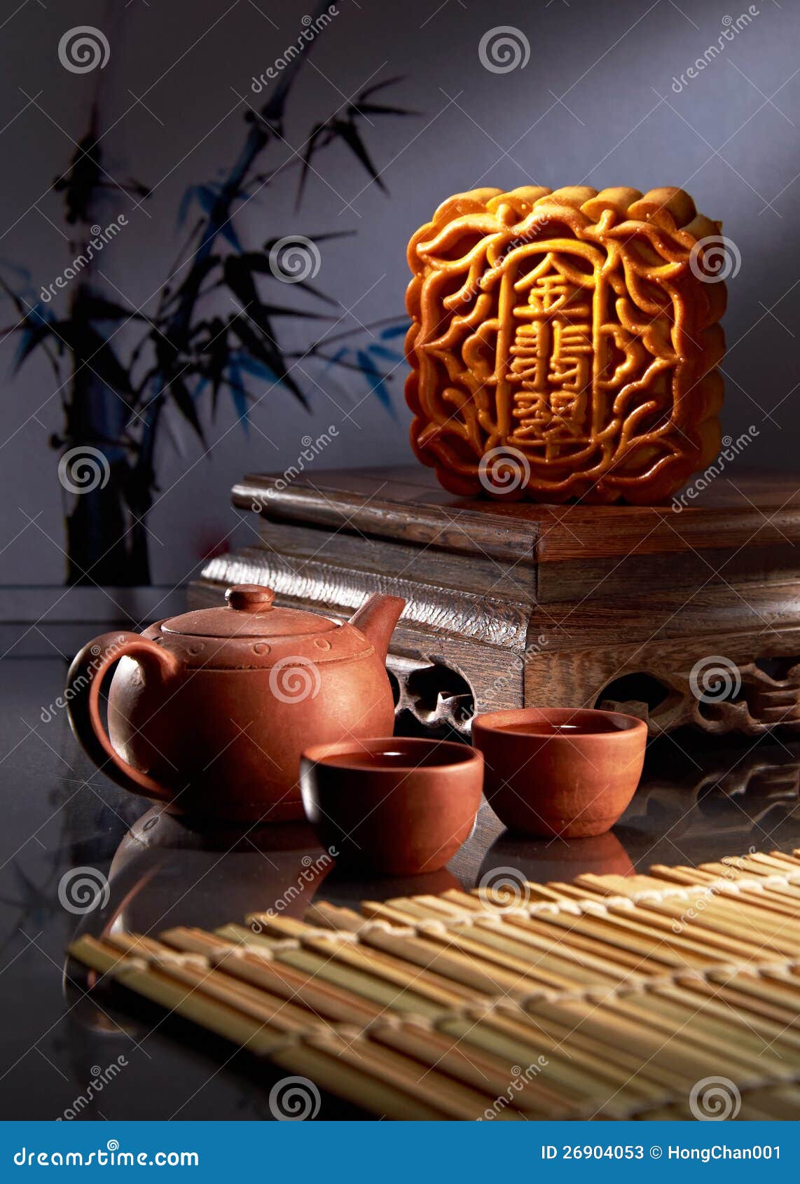 Mooncake stock image. Image of cuisine, delicious, feast - 26904053