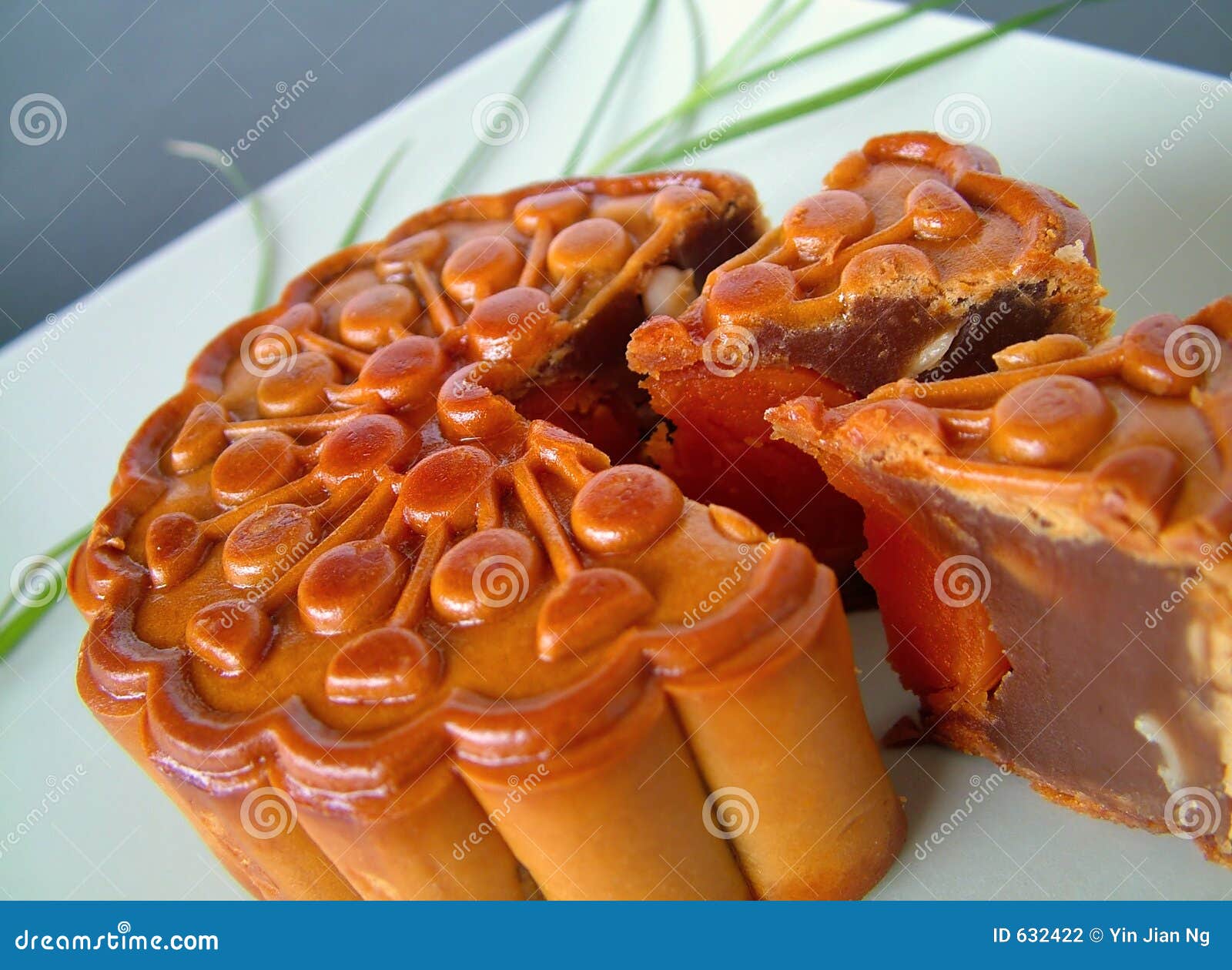Mooncake stock photo. Image of tradition, chinese, mooncake - 632422