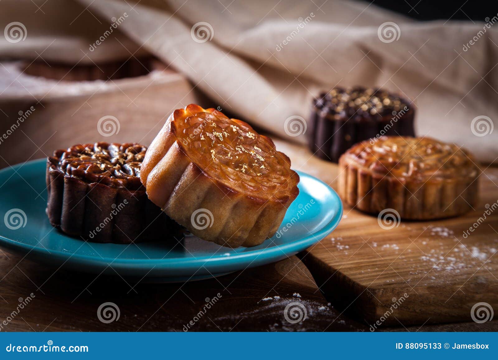 Mooncake For Mid-Autumn Festival Royalty-Free Stock Photography ...