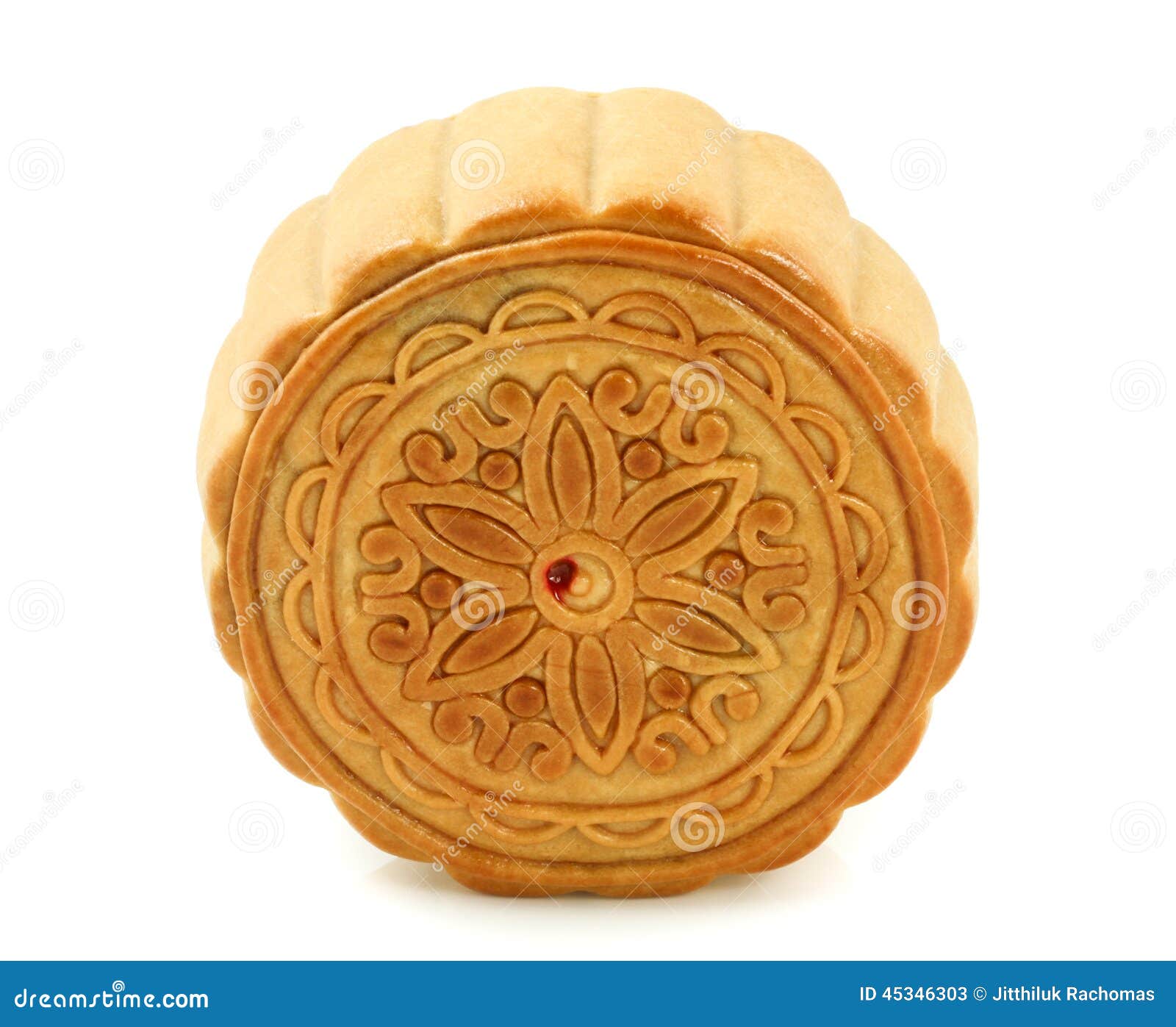 Mooncake stock image. Image of celebration, middle, bakery - 45346303