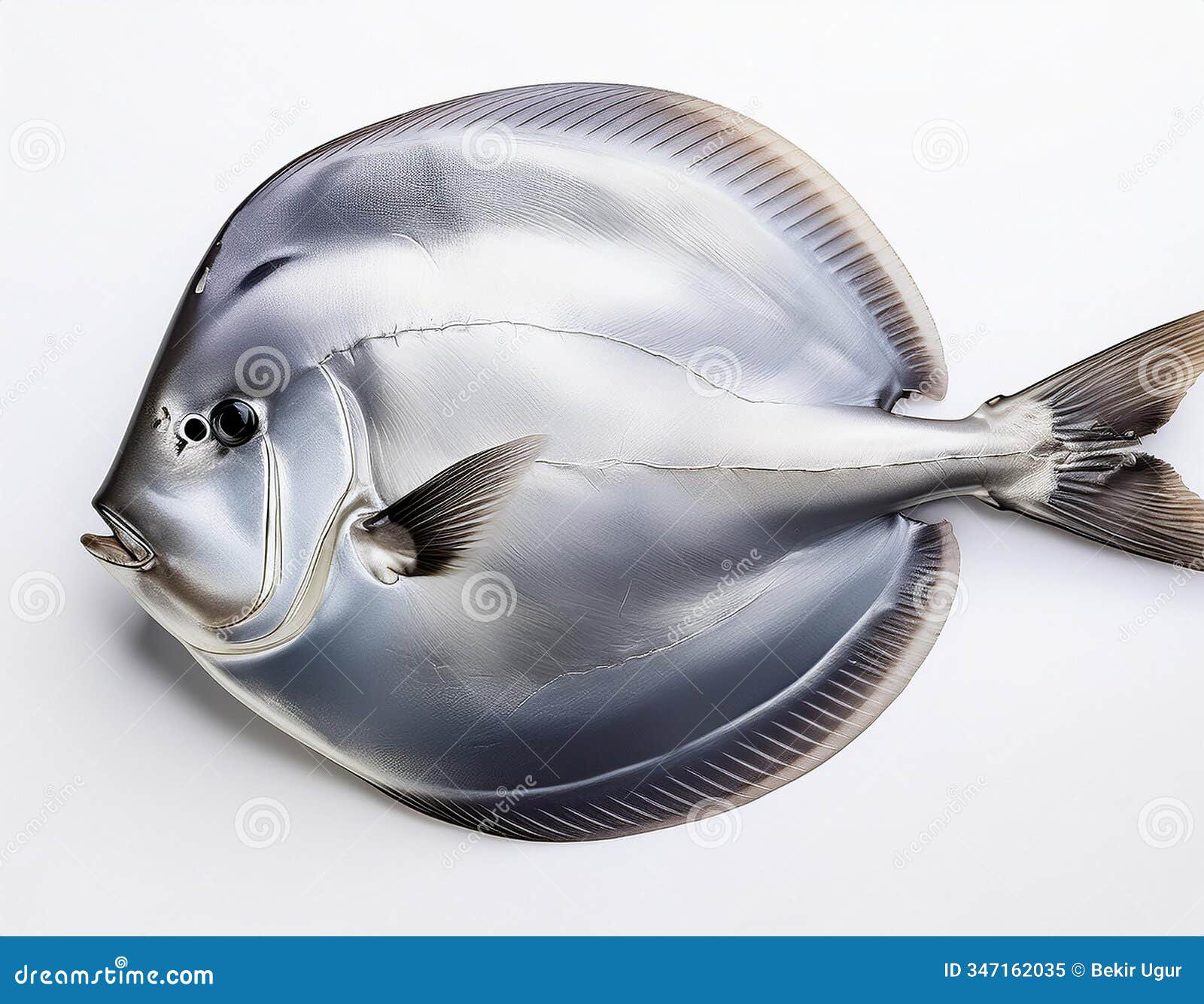 Moonfish, Isolated On A White Background Stock Photography | CartoonDealer.com #347162174