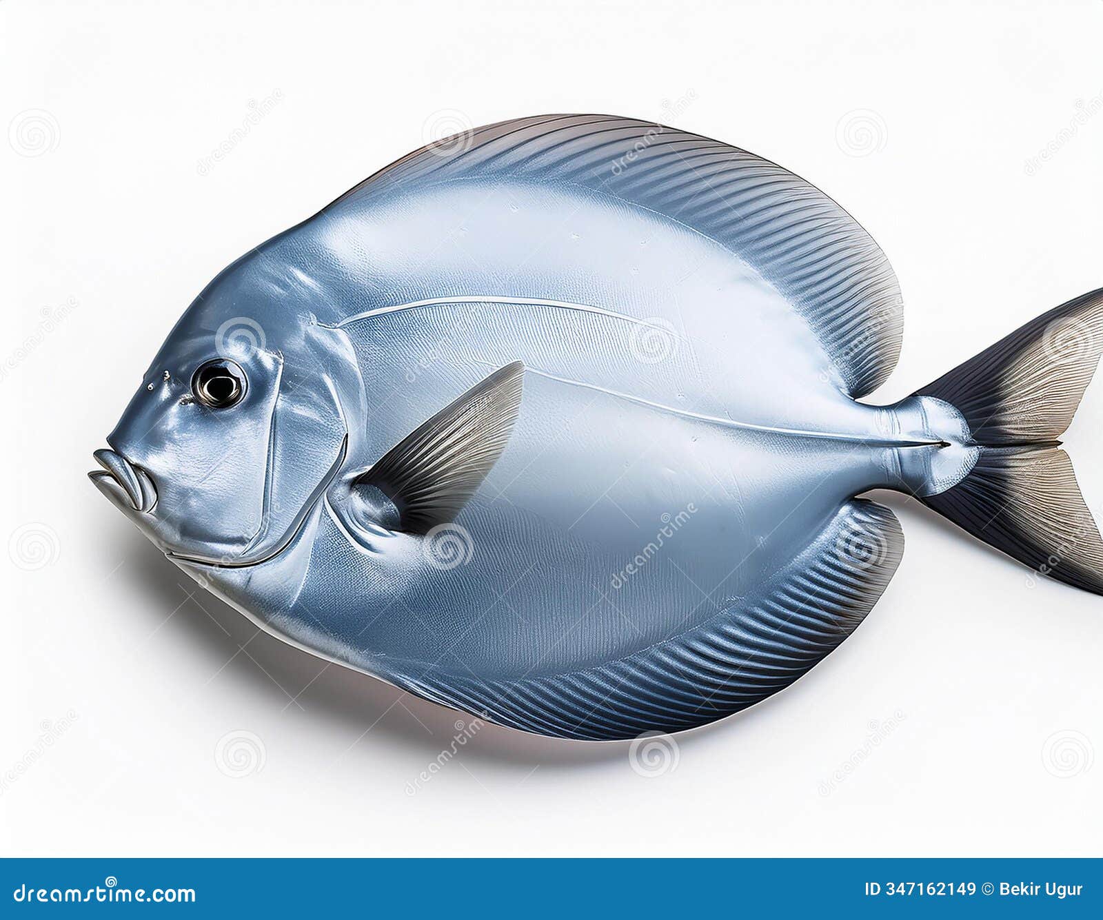 Moonfish, Isolated On A White Background Stock Photography | CartoonDealer.com #347162174