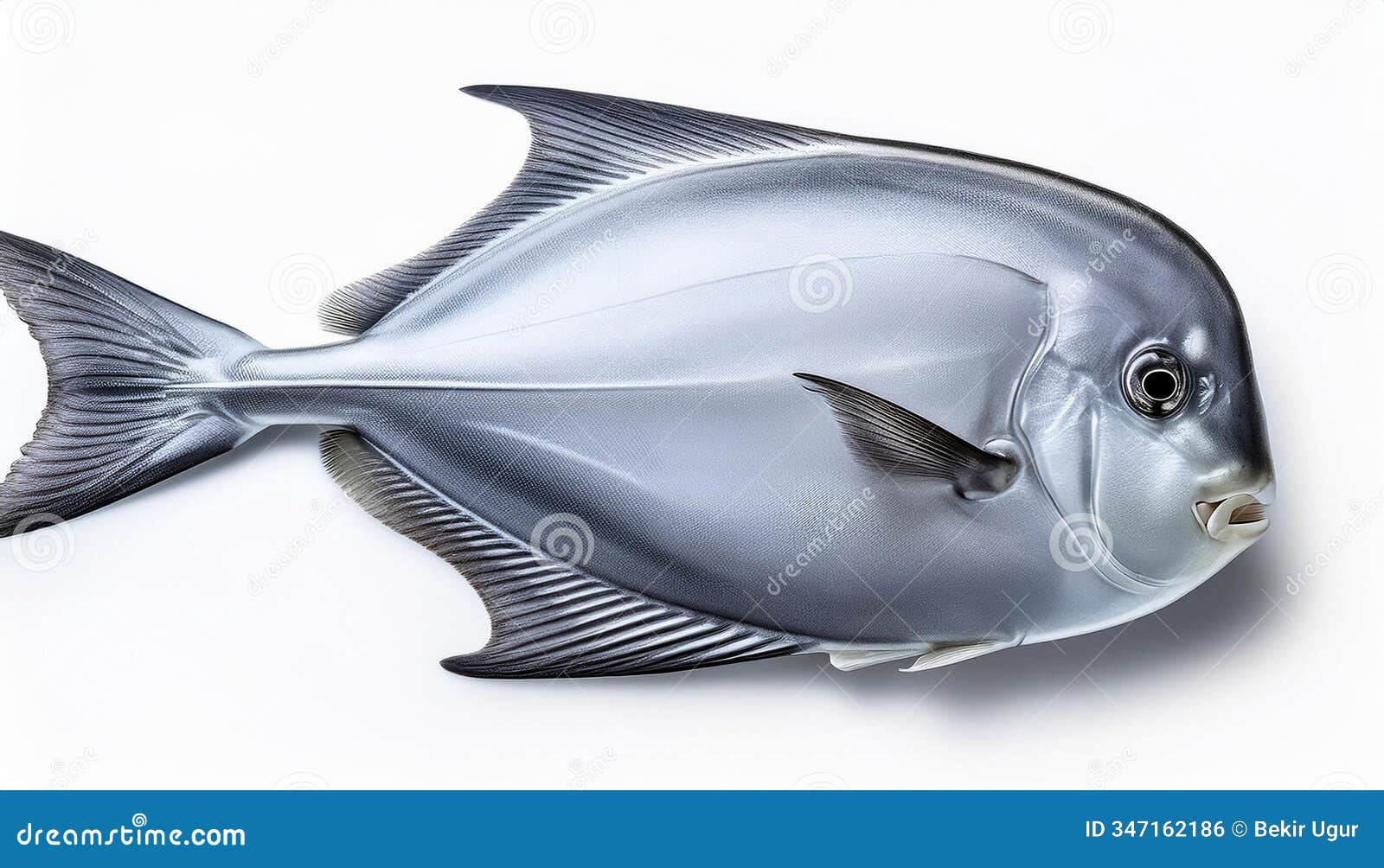 Moonfish, Isolated On A White Background Stock Photography | CartoonDealer.com #347162174