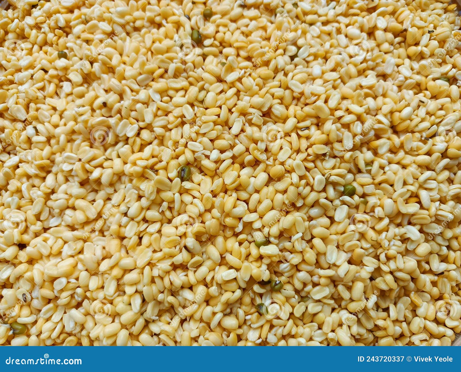 Moong Dal or Mung Daal Yellow Daal in Basket Stock Image - Image of ...