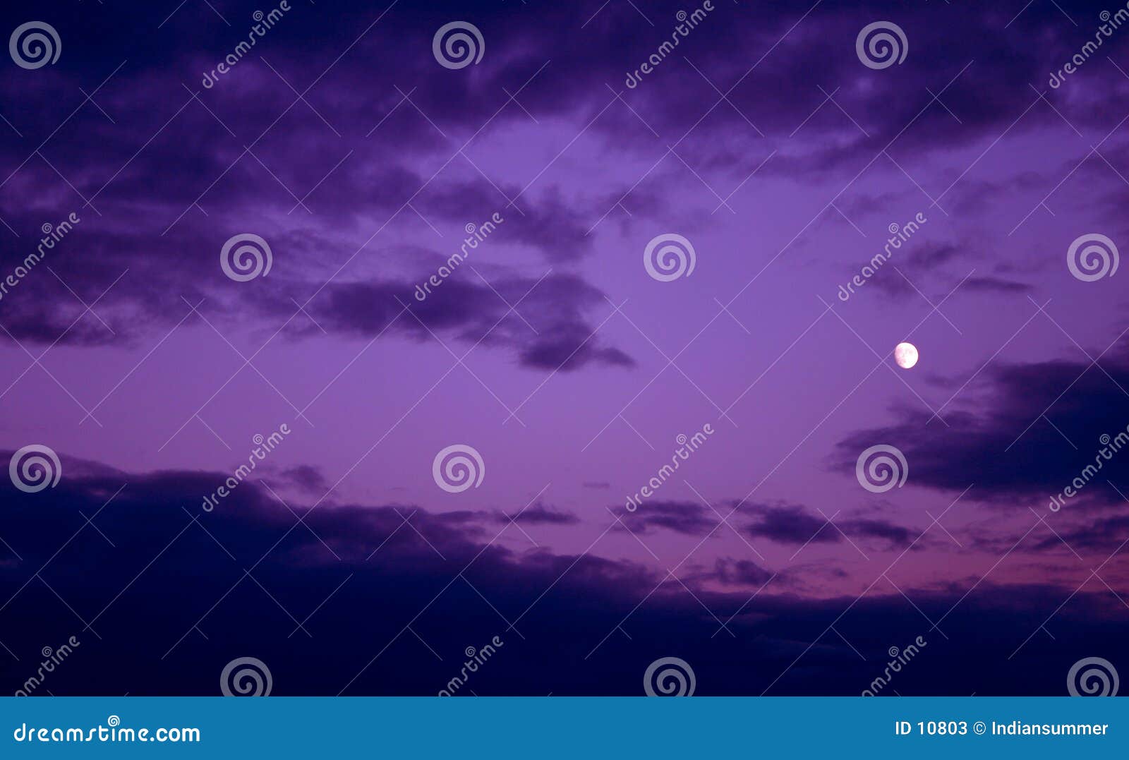 Moonlight stock image. Image of clouds, violet, moon, dark - 10803