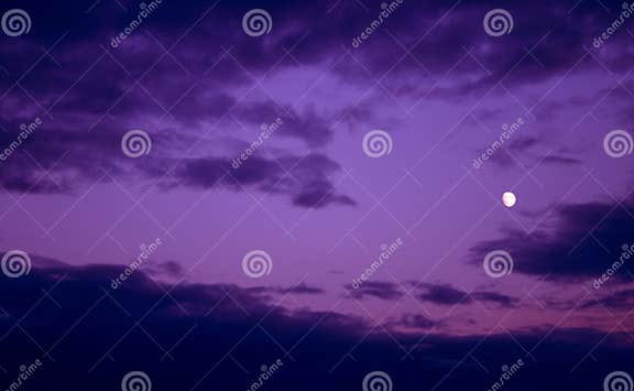 Moonlight stock image. Image of clouds, violet, moon, dark - 10803