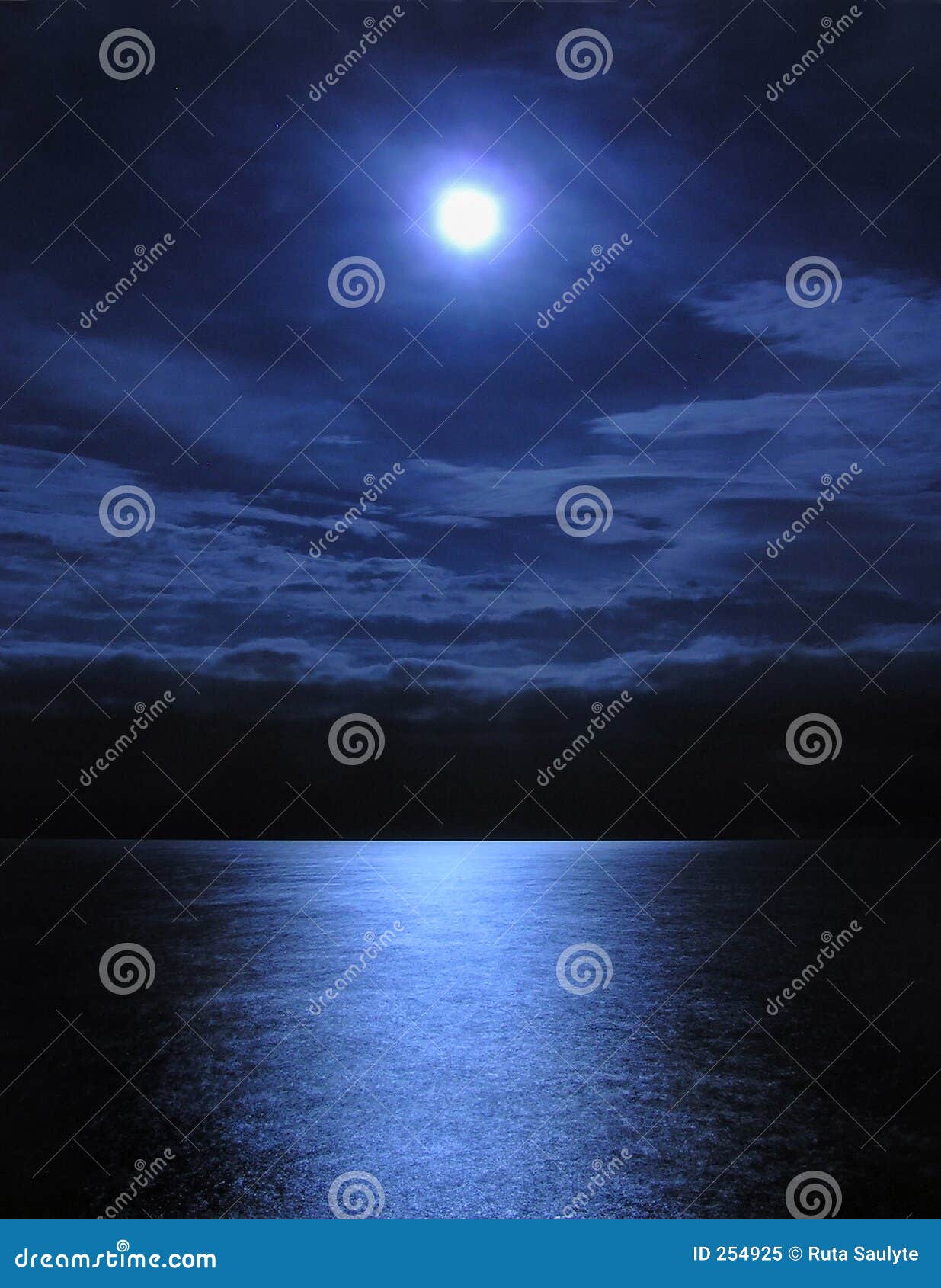 Moonlight stock image. Image of silence, midnight, romantic - 254925