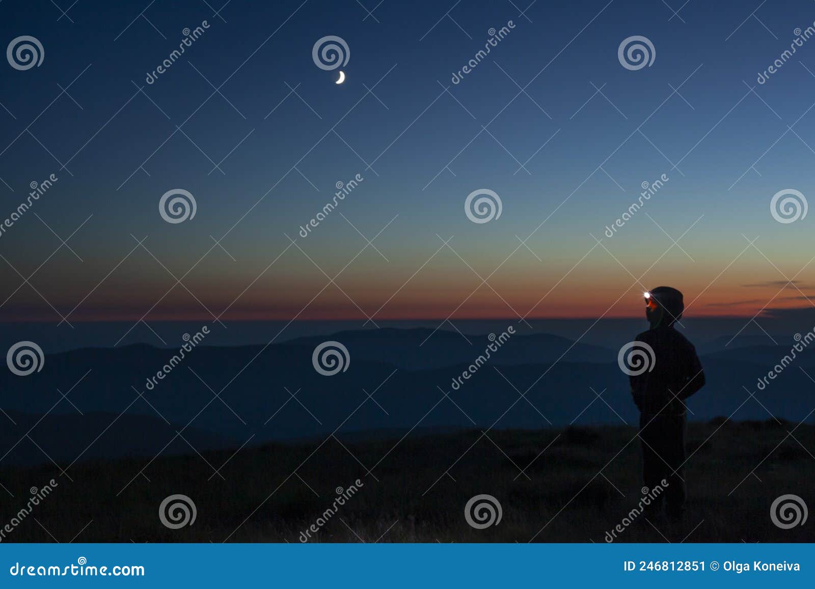 Moonlight_boy stock image. Image of moonlight, hood - 246812851