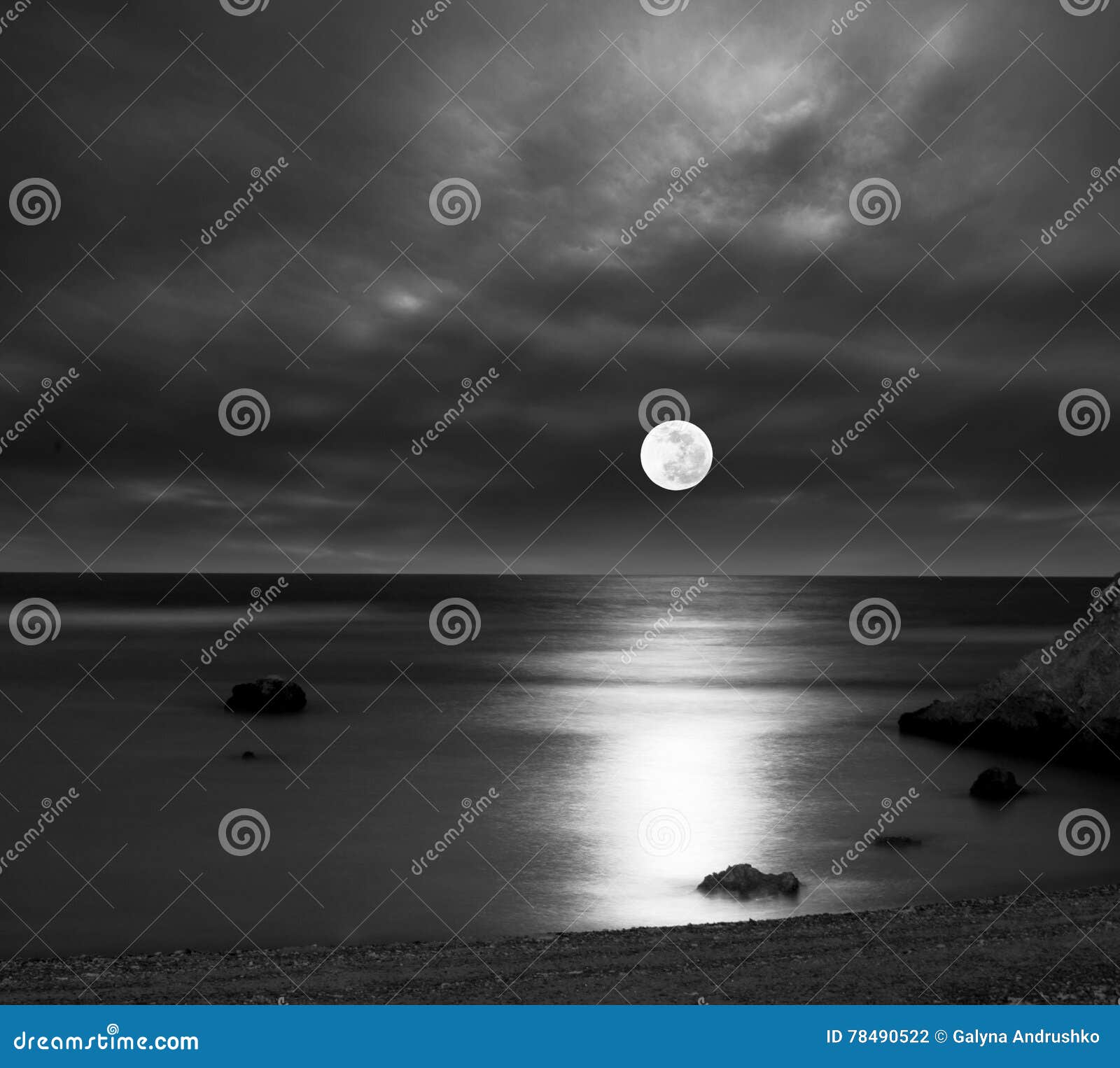 Moonlight stock photo. Image of tree, asian, night, outdoor - 78490522