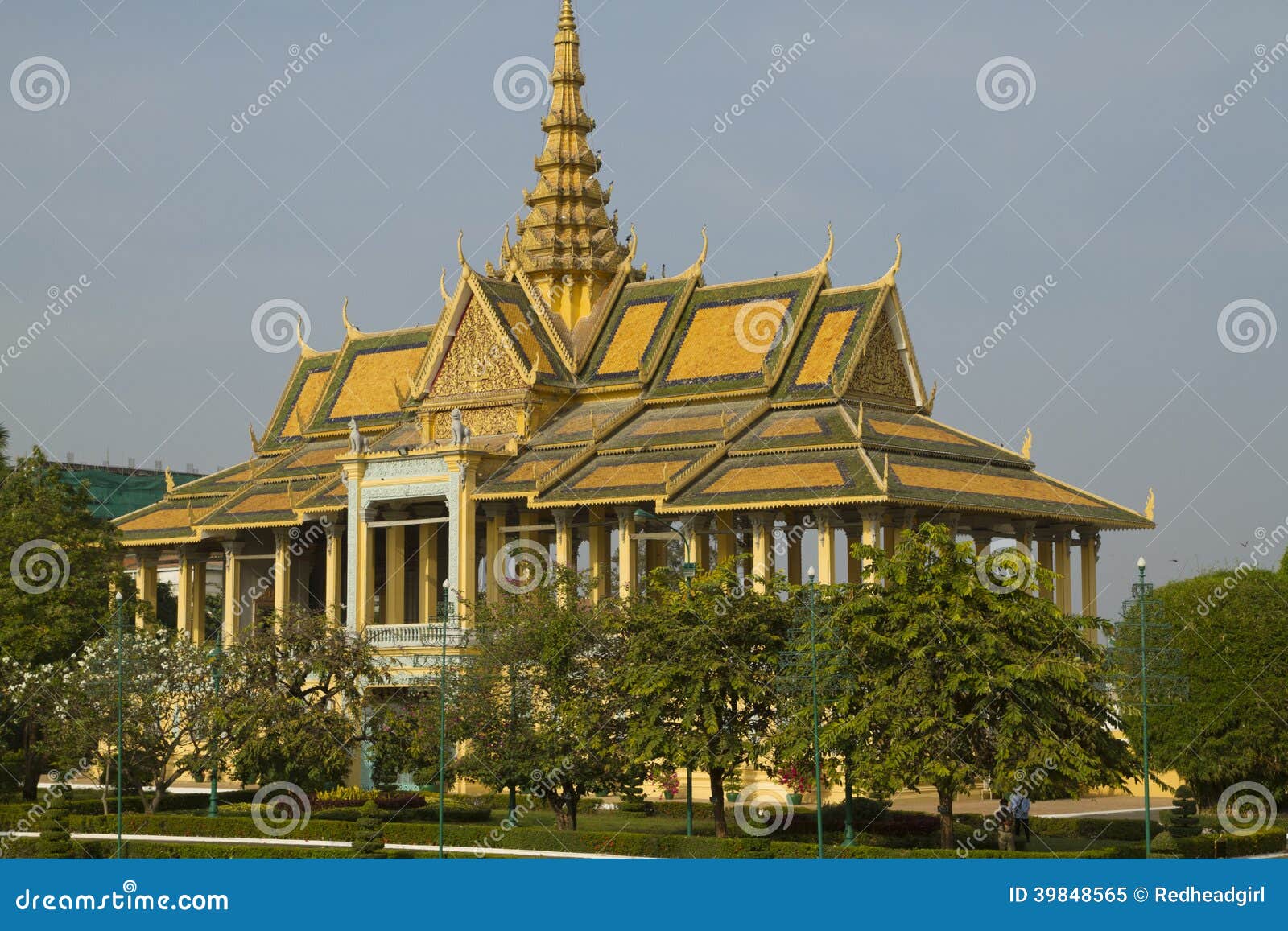 Moonlight pavilion stock image. Image of architecture - 39848565