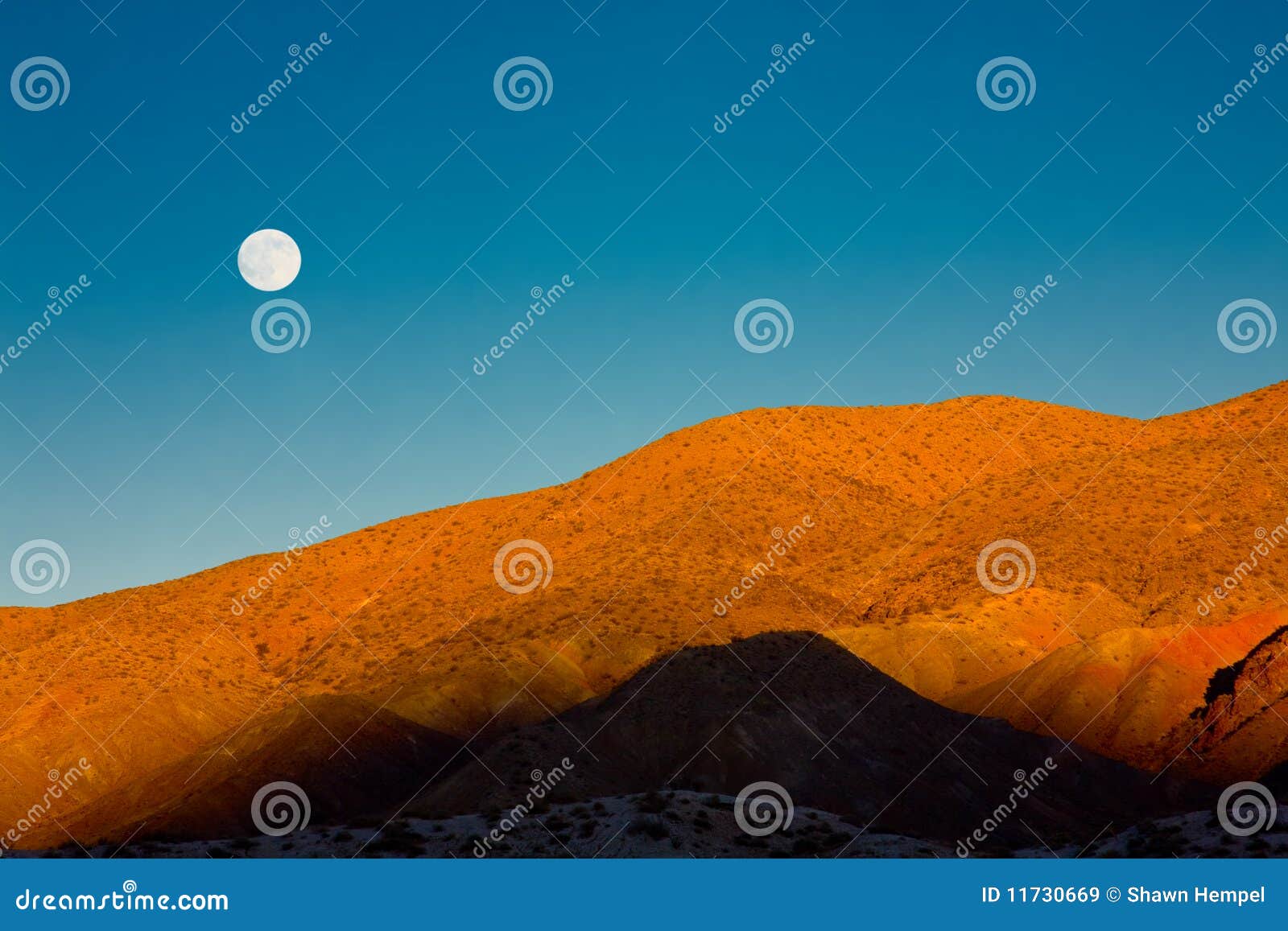 Moonrise stock image. Image of sunset, rock, journey - 11730669