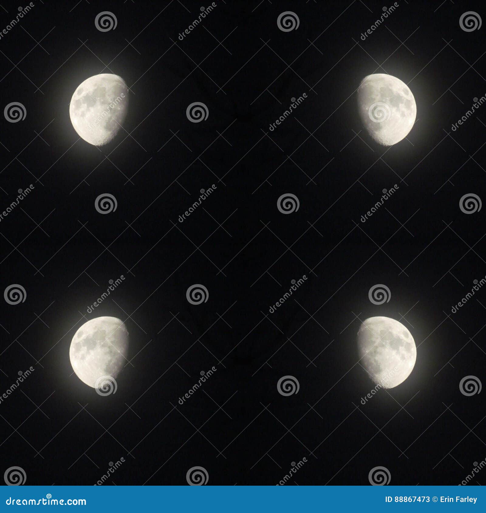 4 moons stock image. Image of four, moons, night, black - 88867473