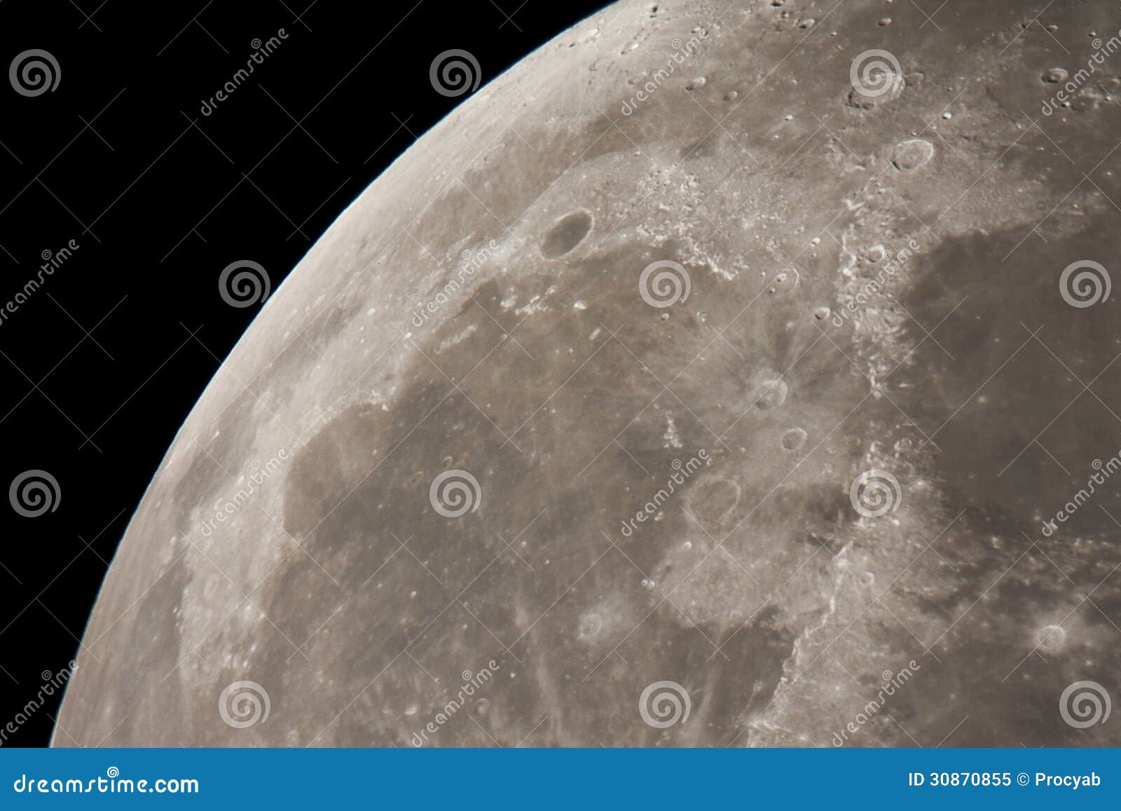 Moonscape stock image. Image of luna, moonlight, apollo - 30870855