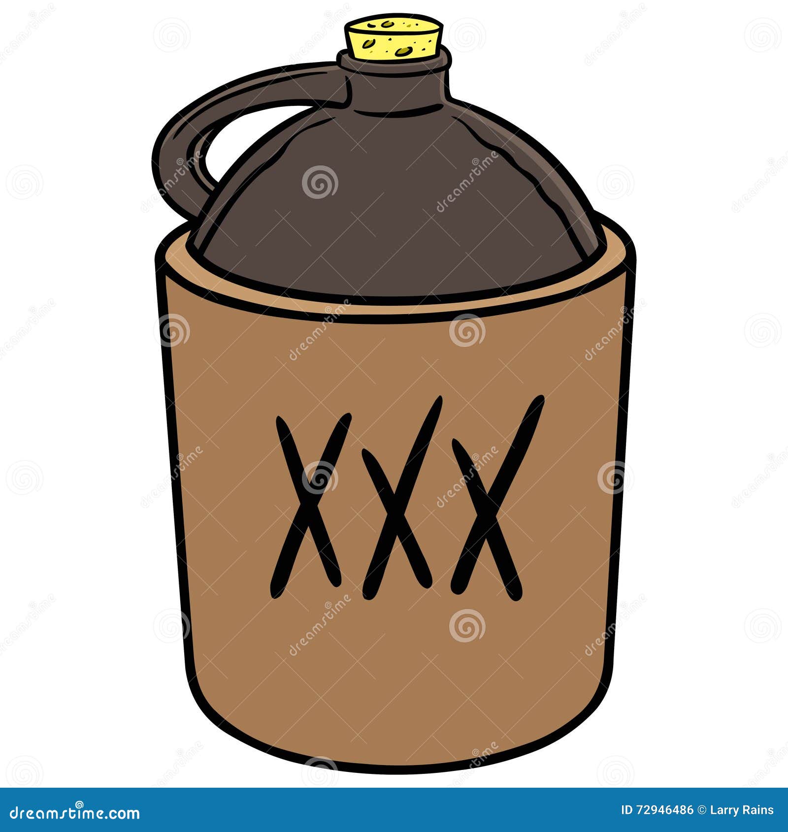 Moonshine stock vector. Illustration of food, drink, ideas - 72946486