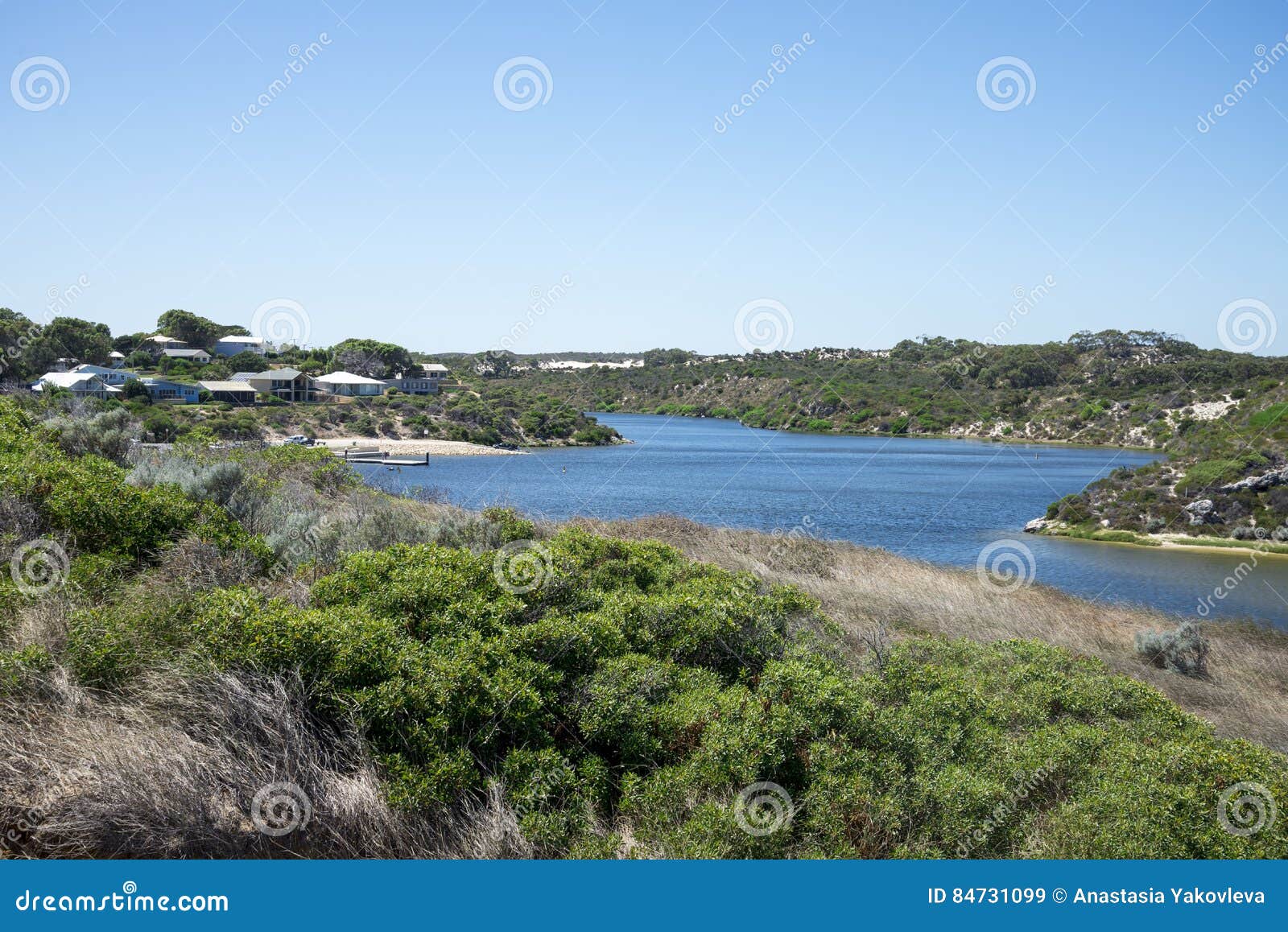 Moore river landscape stock image. Image of family, holiday - 84731099