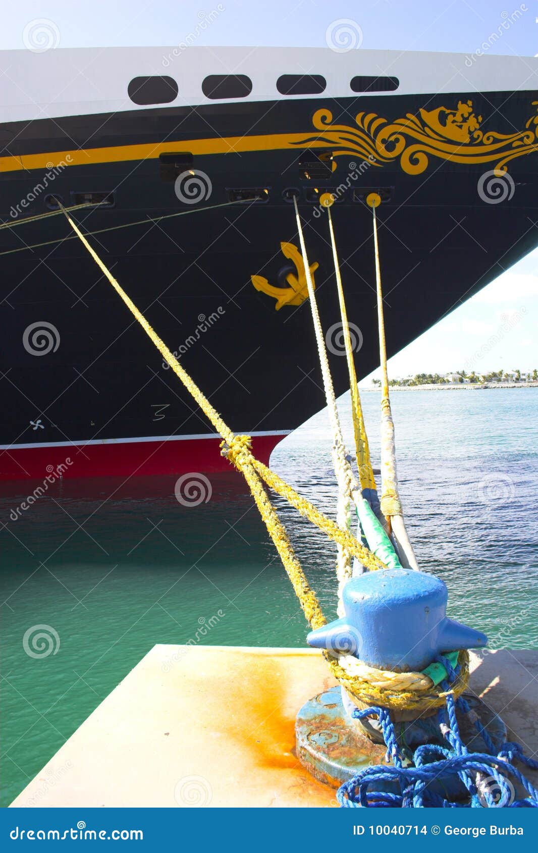 Moored ship stock photo. Image of pier, passenger, tropical - 10040714