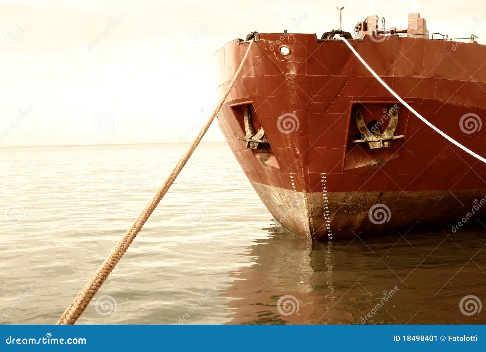 Moored ship stock image. Image of clouds, evening, cargo - 18498401