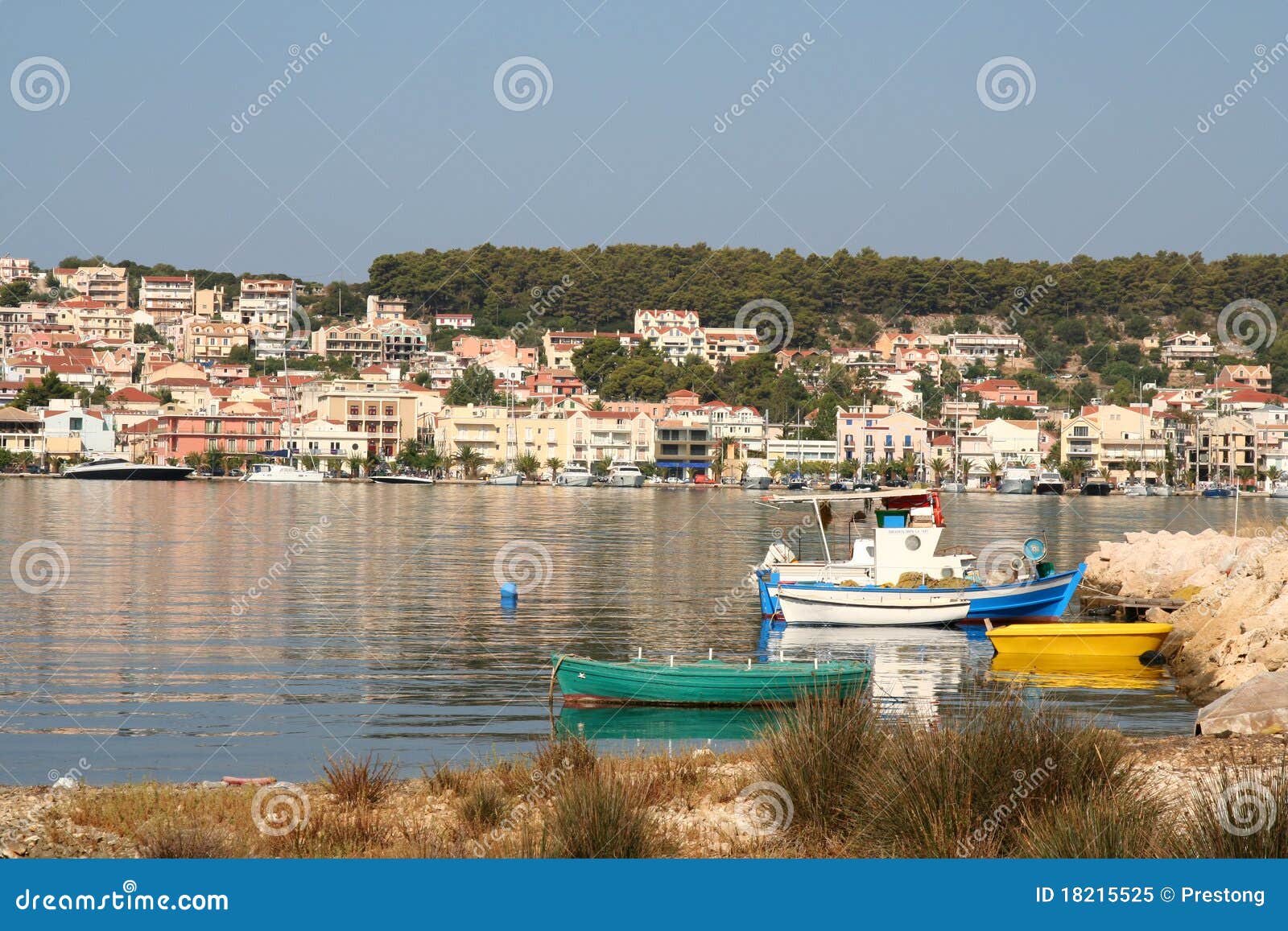 Mooring. stock image. Image of mediterranean, coasta - 18215525