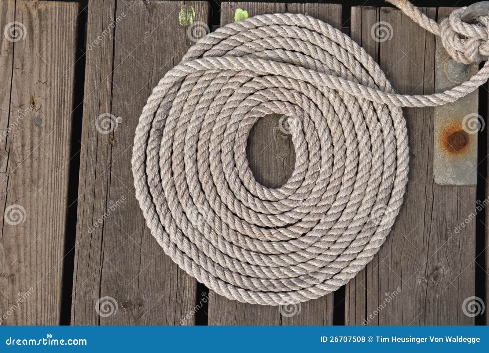 Mooring rope stock photo. Image of quay, rope, spiral - 26707508