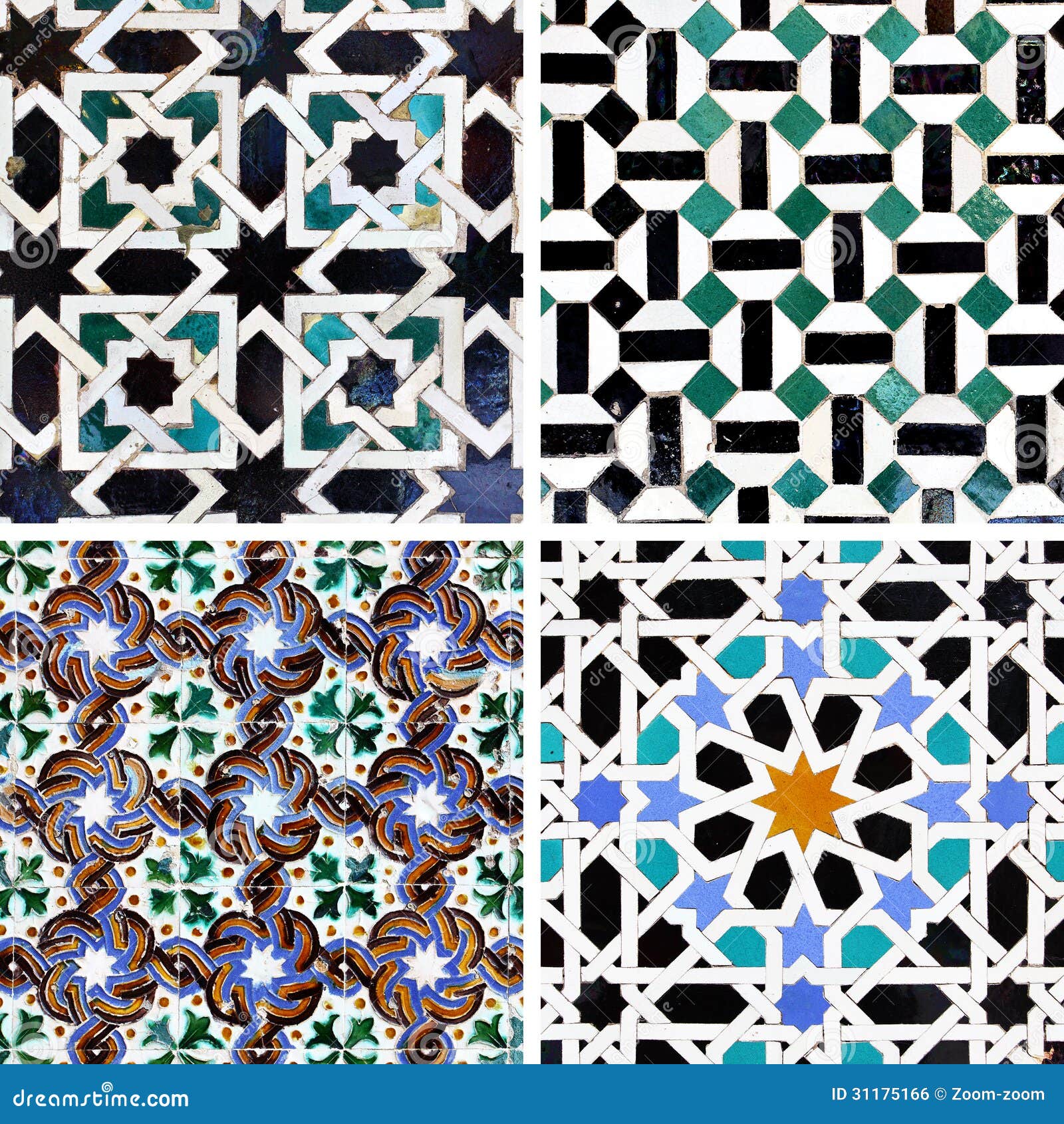 Moorish ceramics stock photo. Image of ancient, moresque - 31175166