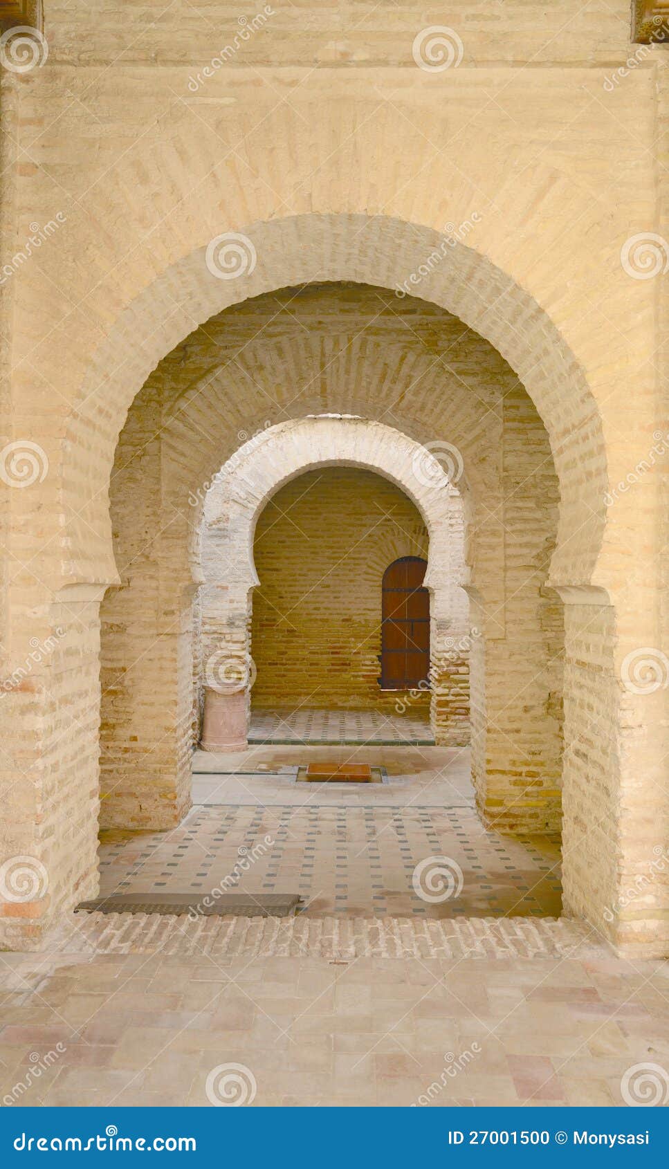 Moorish mosque stock photo. Image of europe, frontera - 27001500