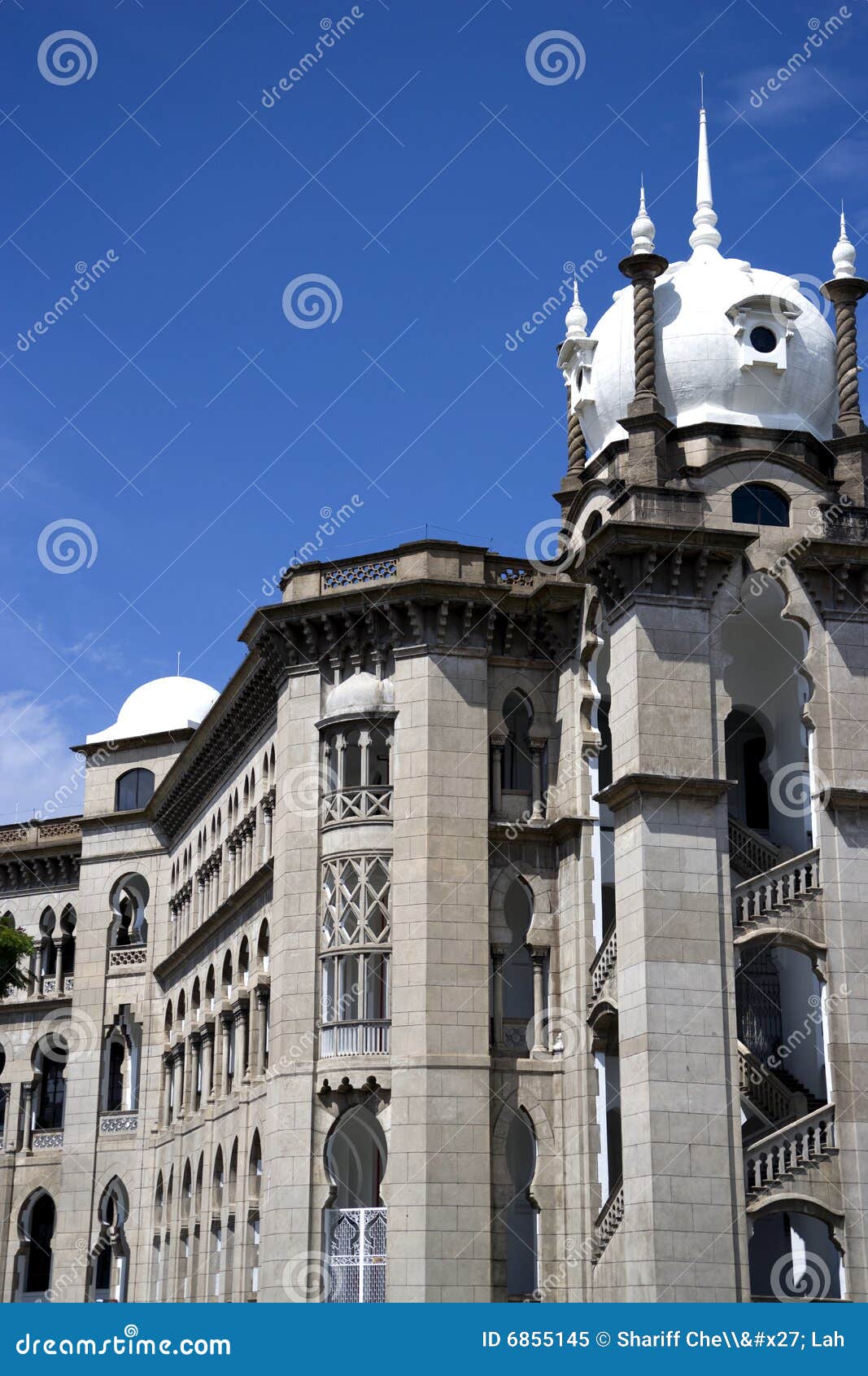 Moorish Style Building stock image. Image of cultural - 6855145
