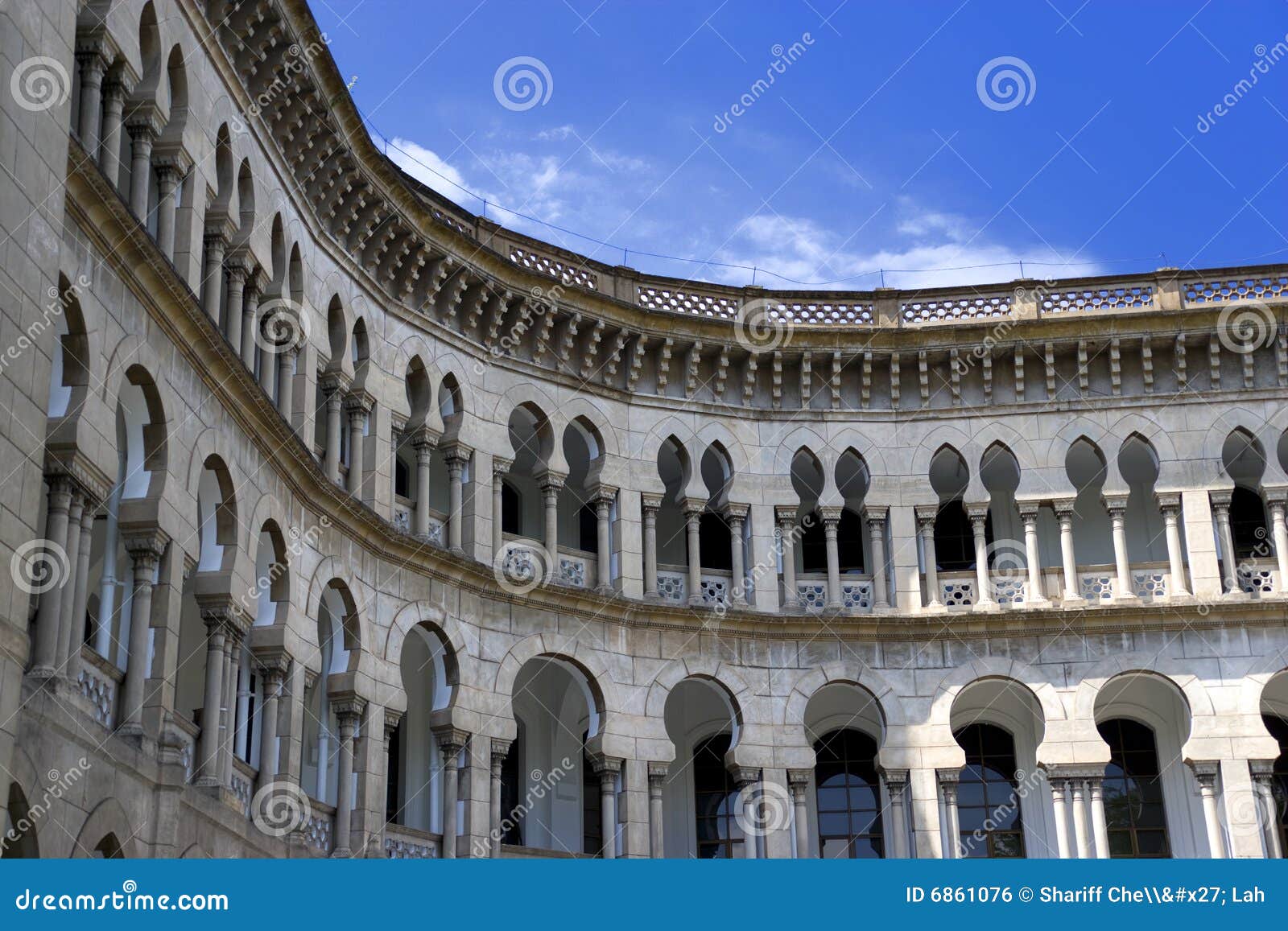 Moorish Style Building stock photo. Image of office, buildings - 6861076