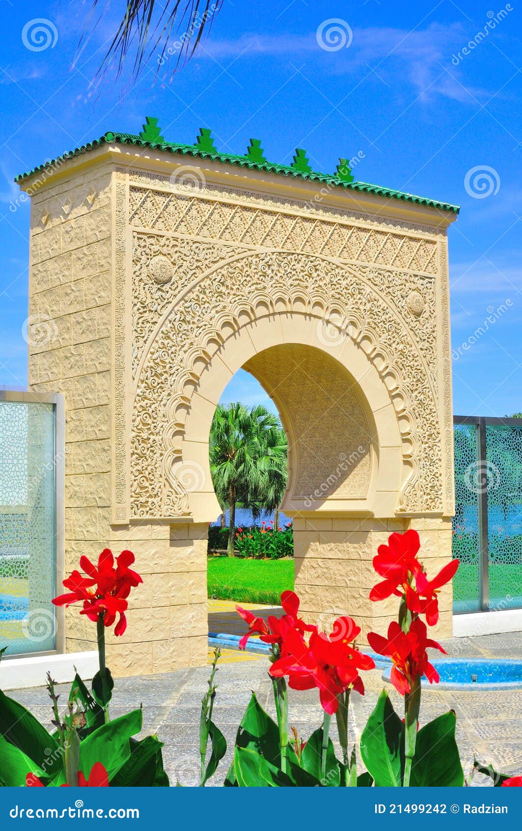 The moors arch stock photo. Image of east, elegant, decorative - 21499242