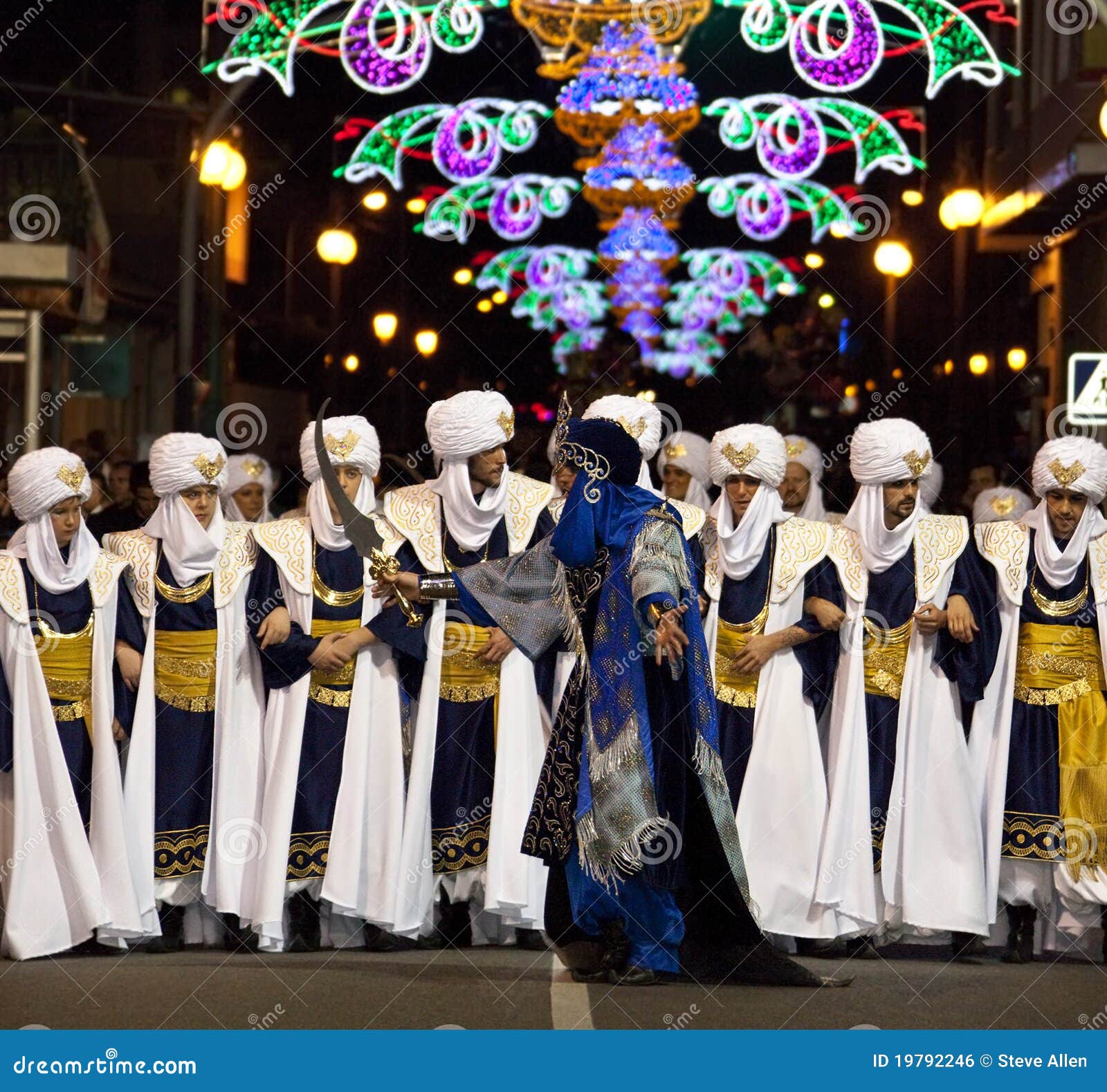 Moors & Christians Fiesta - Spain Editorial Photo - Image of moros ...