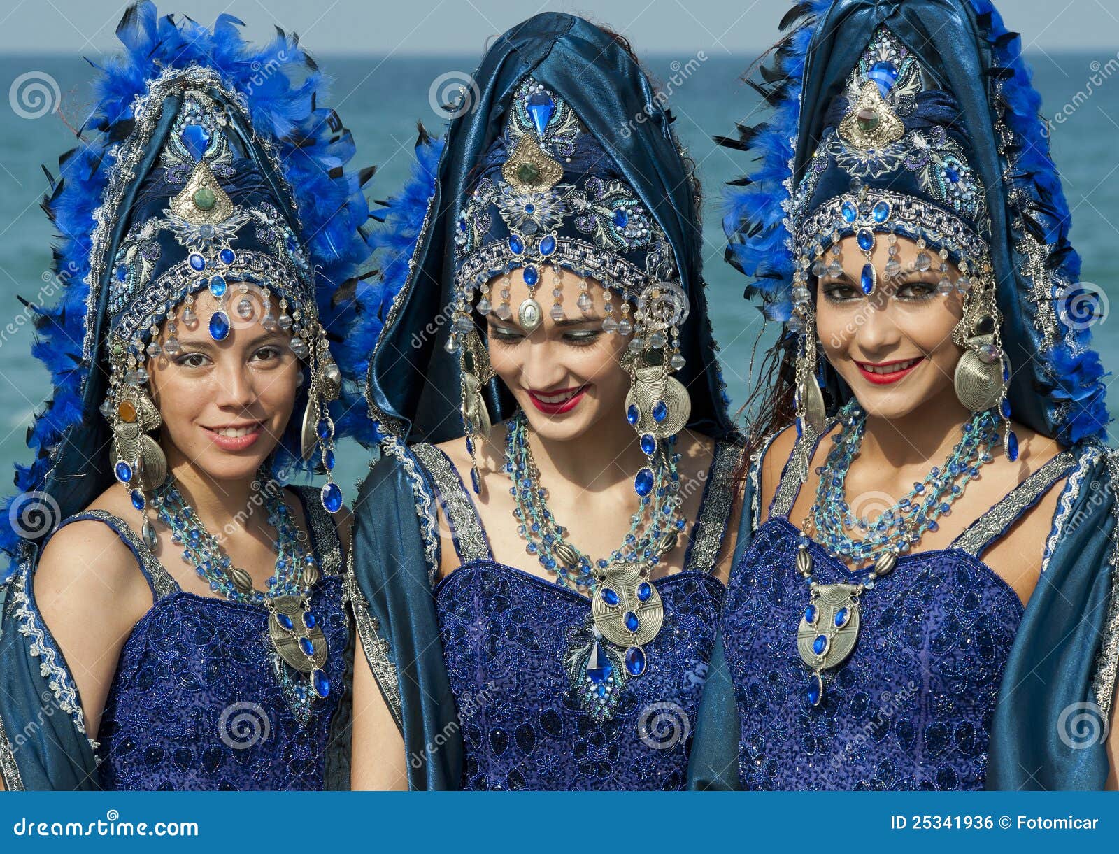 Moors in Traditional Dress editorial photo. Image of close - 25341936