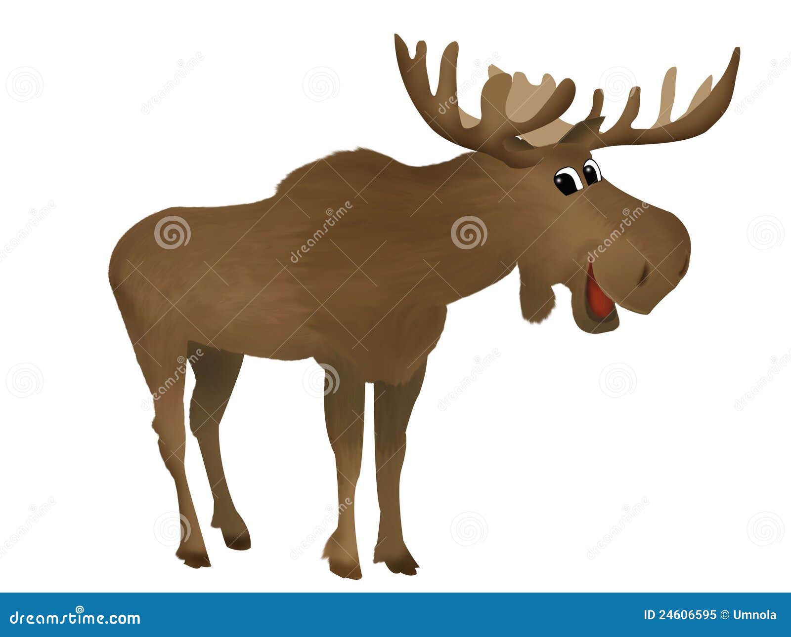 Moose stock illustration. Illustration of icons, animal - 24606595